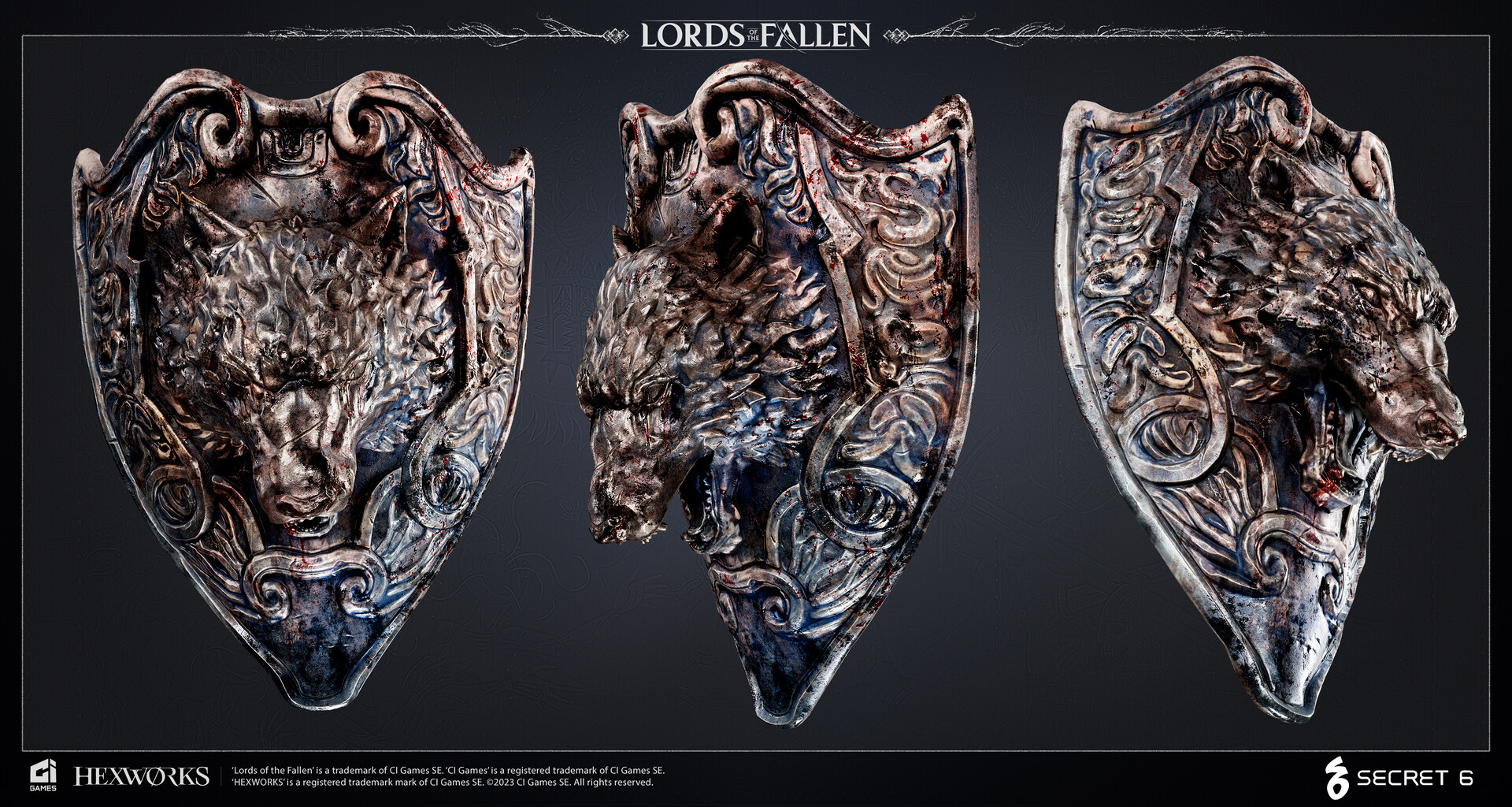 Carlos Lorca Álvaro - Lords of the Fallen - Fulvirano Shield