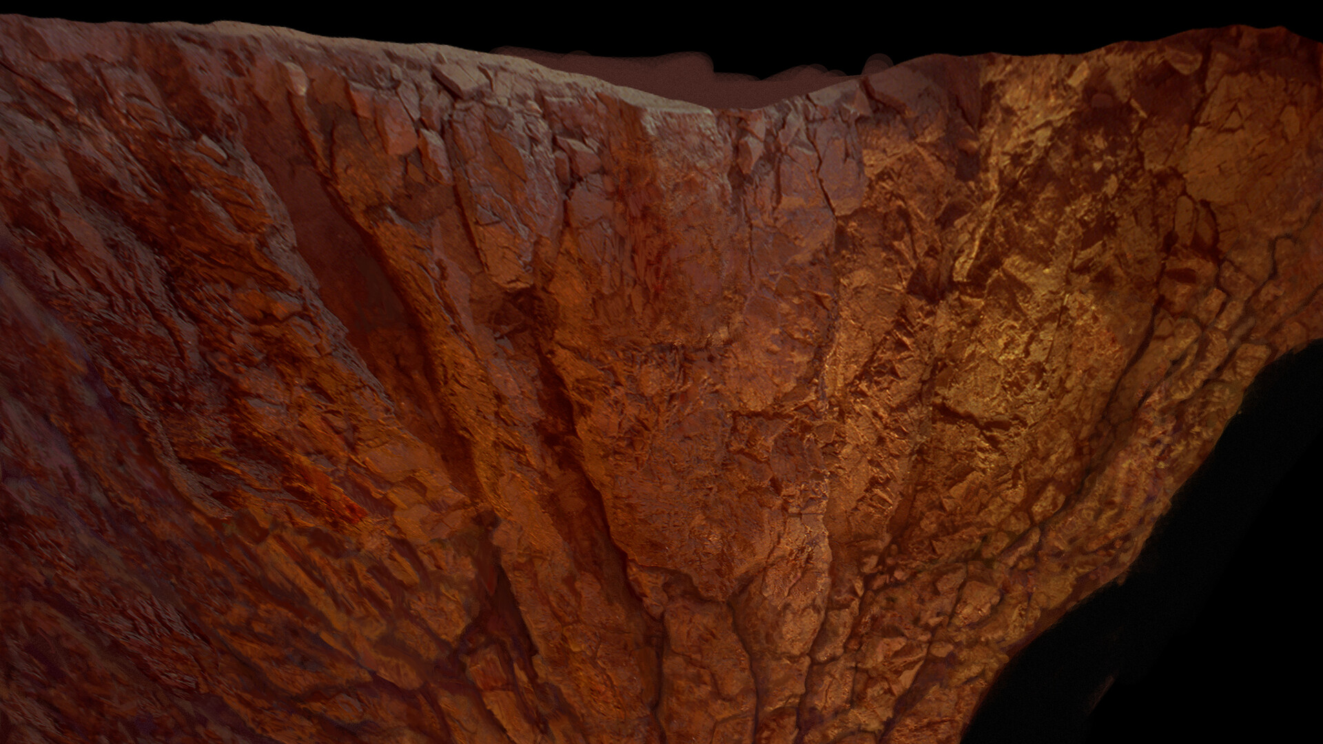 Paul Campion - Lord of the Rings - the chasm at Khazad-dûm