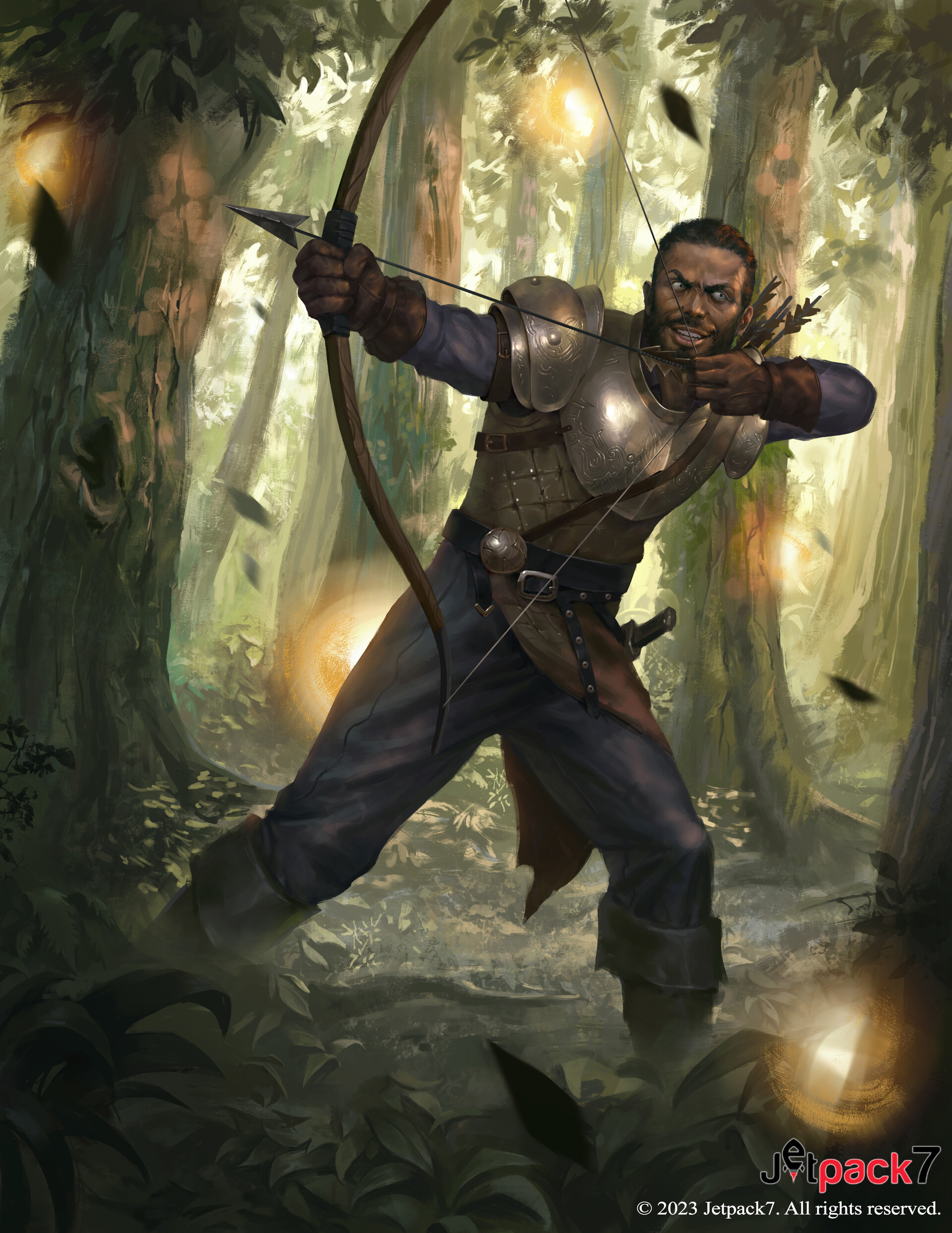 ArtStation - Thalin, the Forest Master