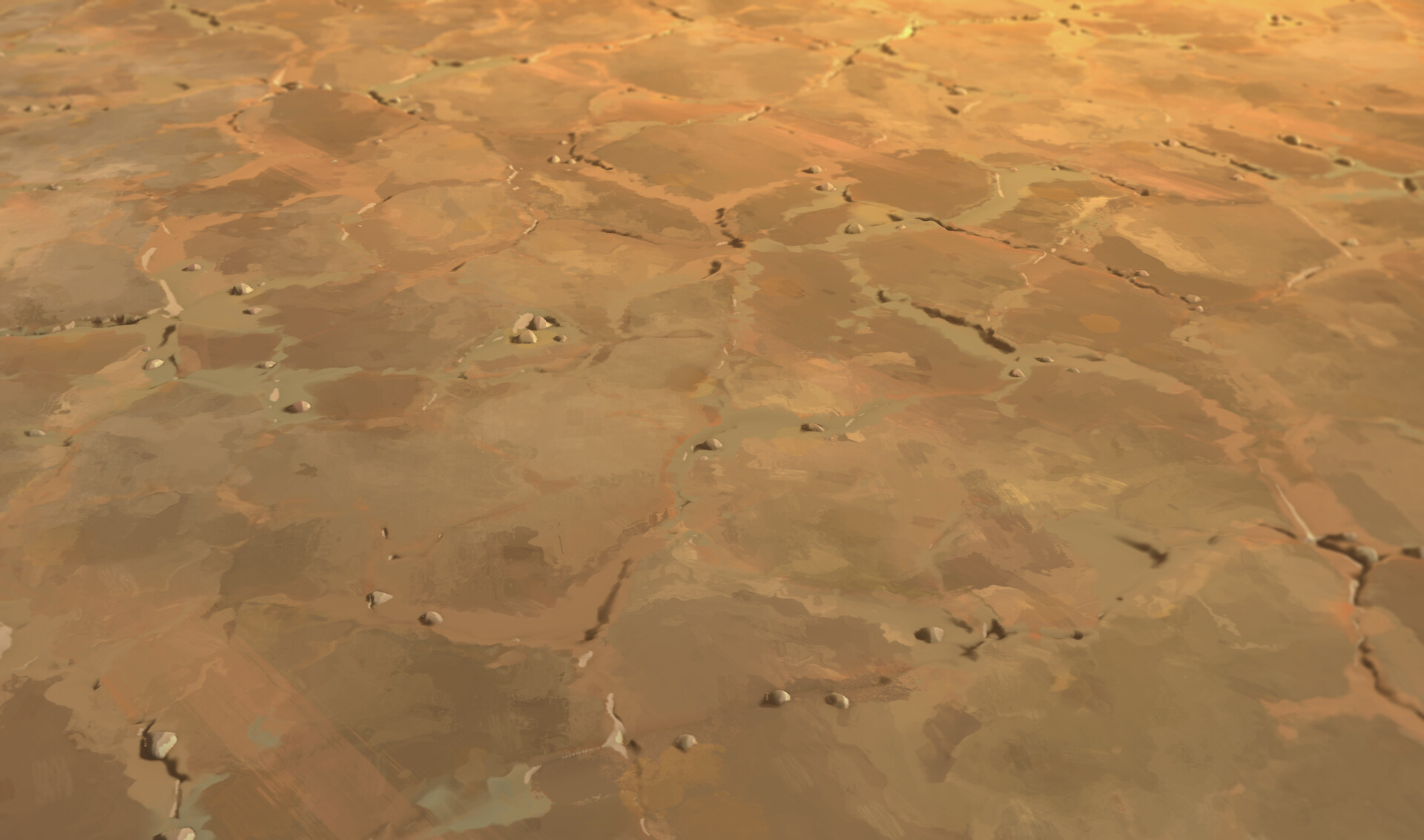 shiyue - Ghibli stylized material -Ground Soil-by Substance 3D Designer