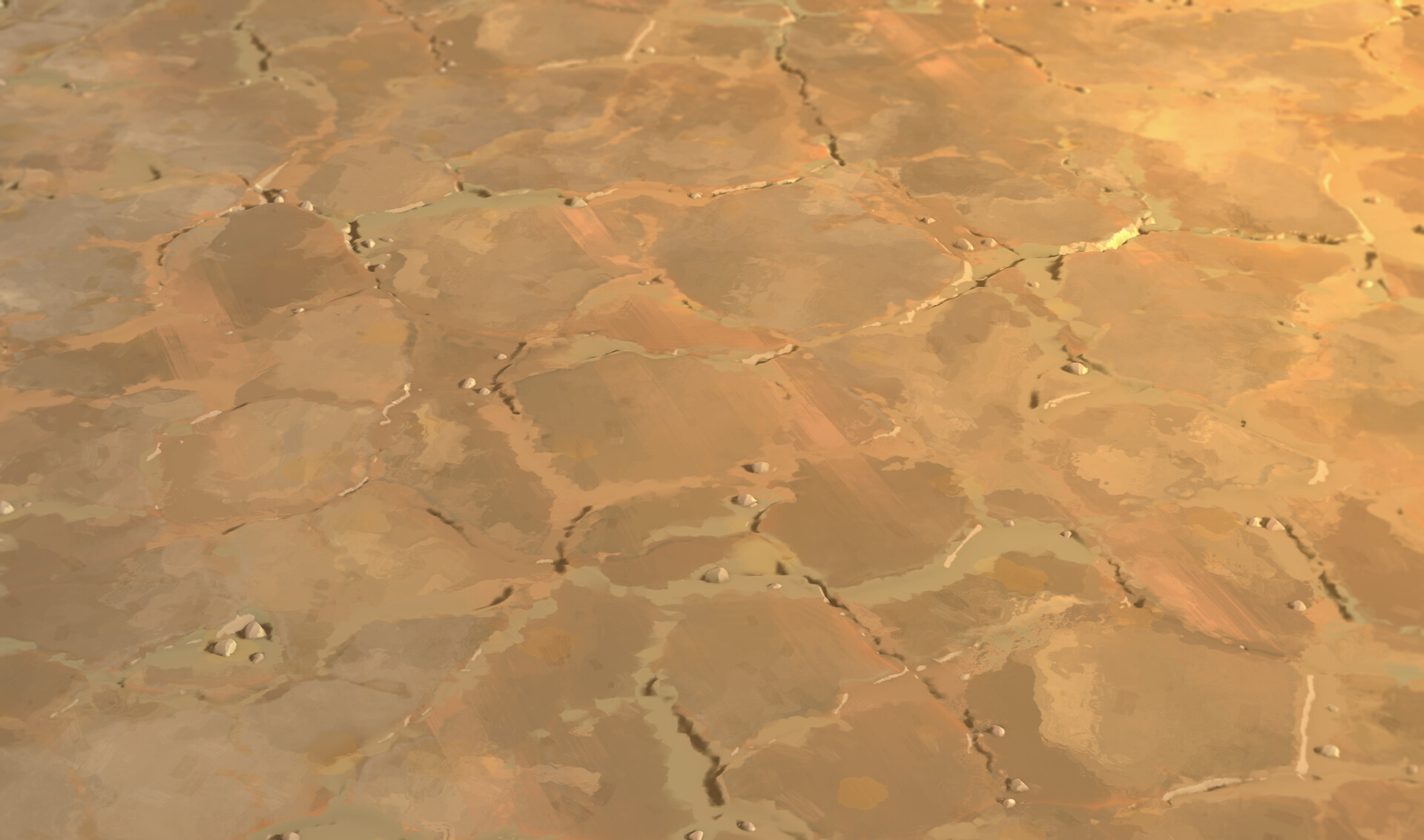 shiyue - Ghibli stylized material -Ground Soil-by Substance 3D Designer