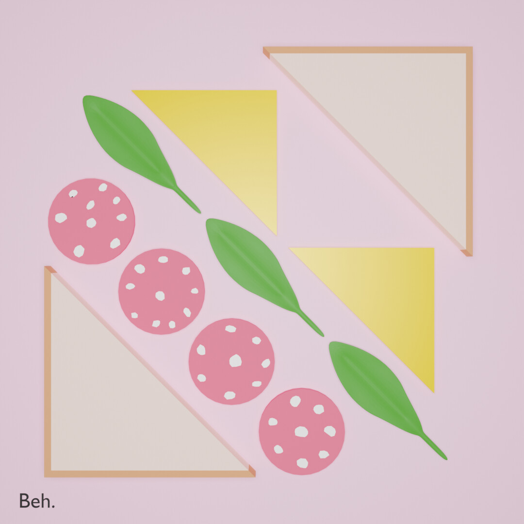 ArtStation - Deconstructed Sandwich - 2023