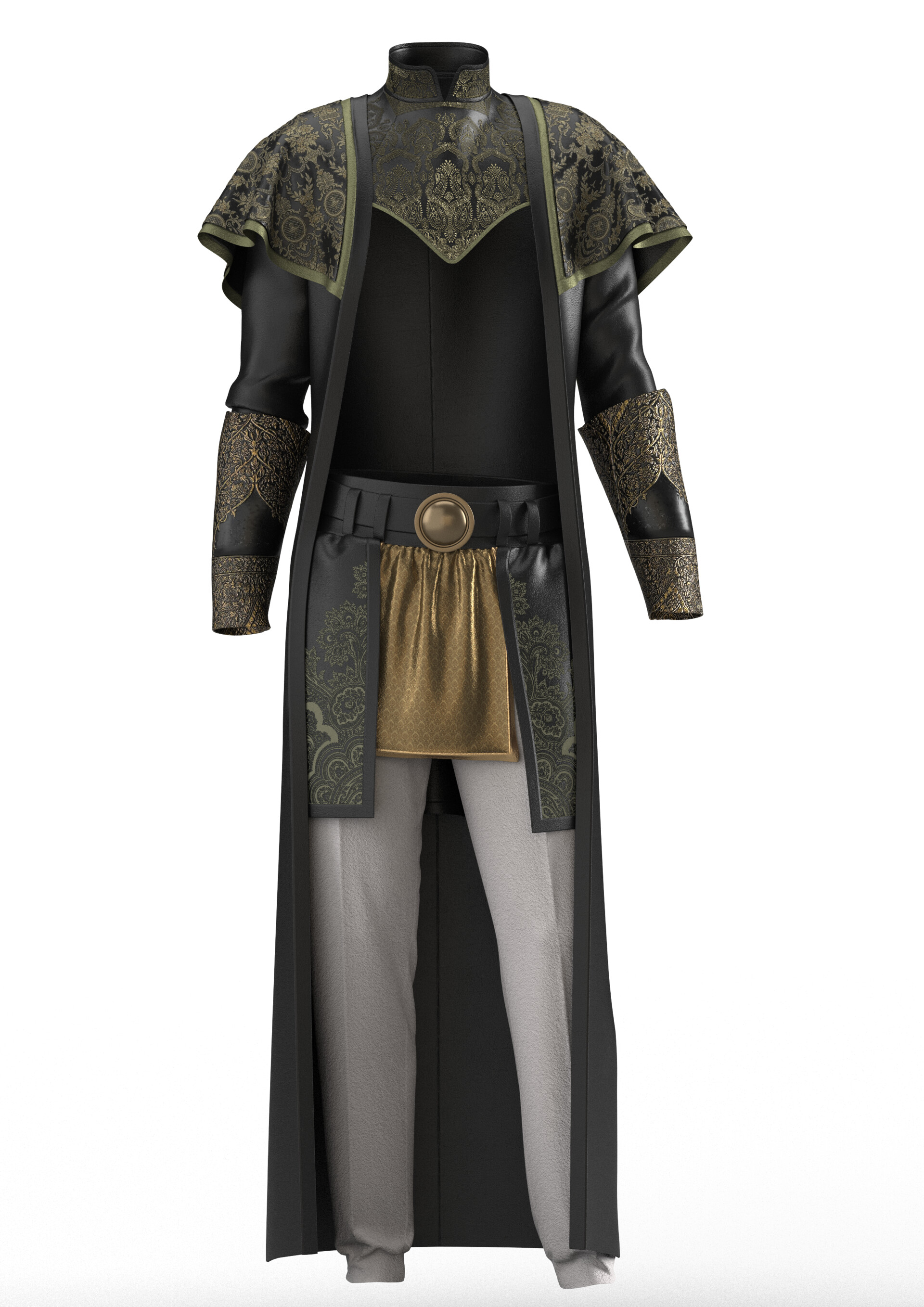 ArtStation - Medieval Fantasy Outfit No.1
