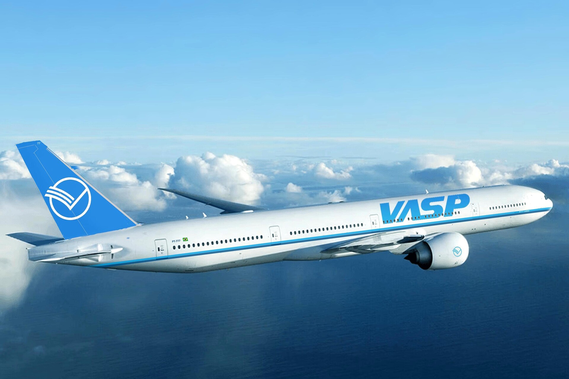 ArtStation - B777-300 ER VASP