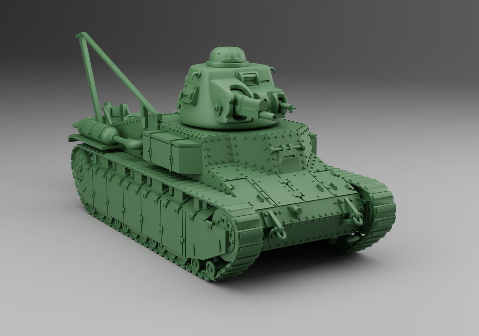 ArtStation - Char Renault D1