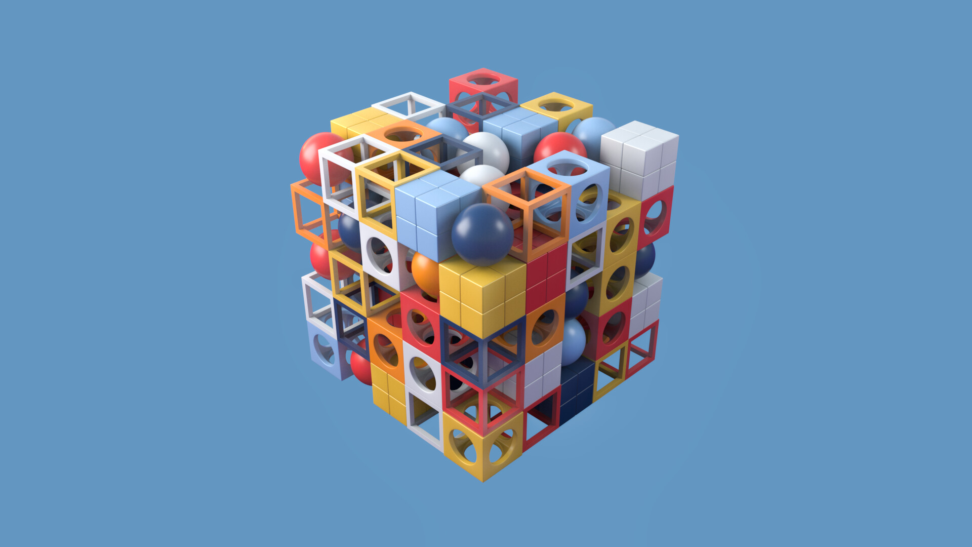 ArtStation - Cube abstract