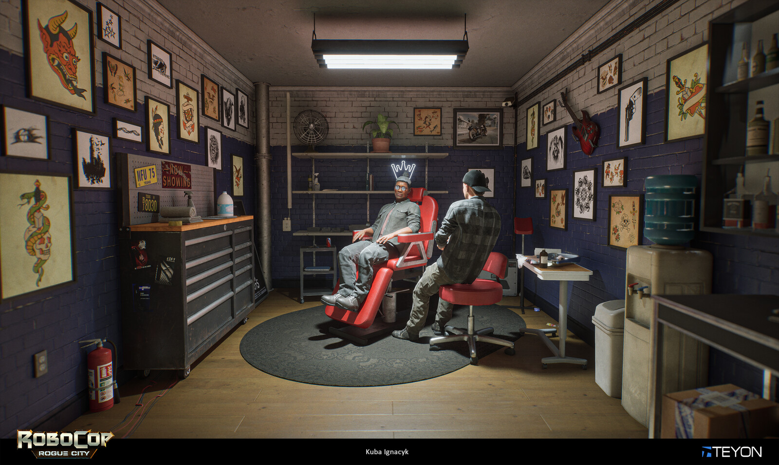 Jakub Ignacyk - Robocop: Rogue City - Downtown Tattoo Shop