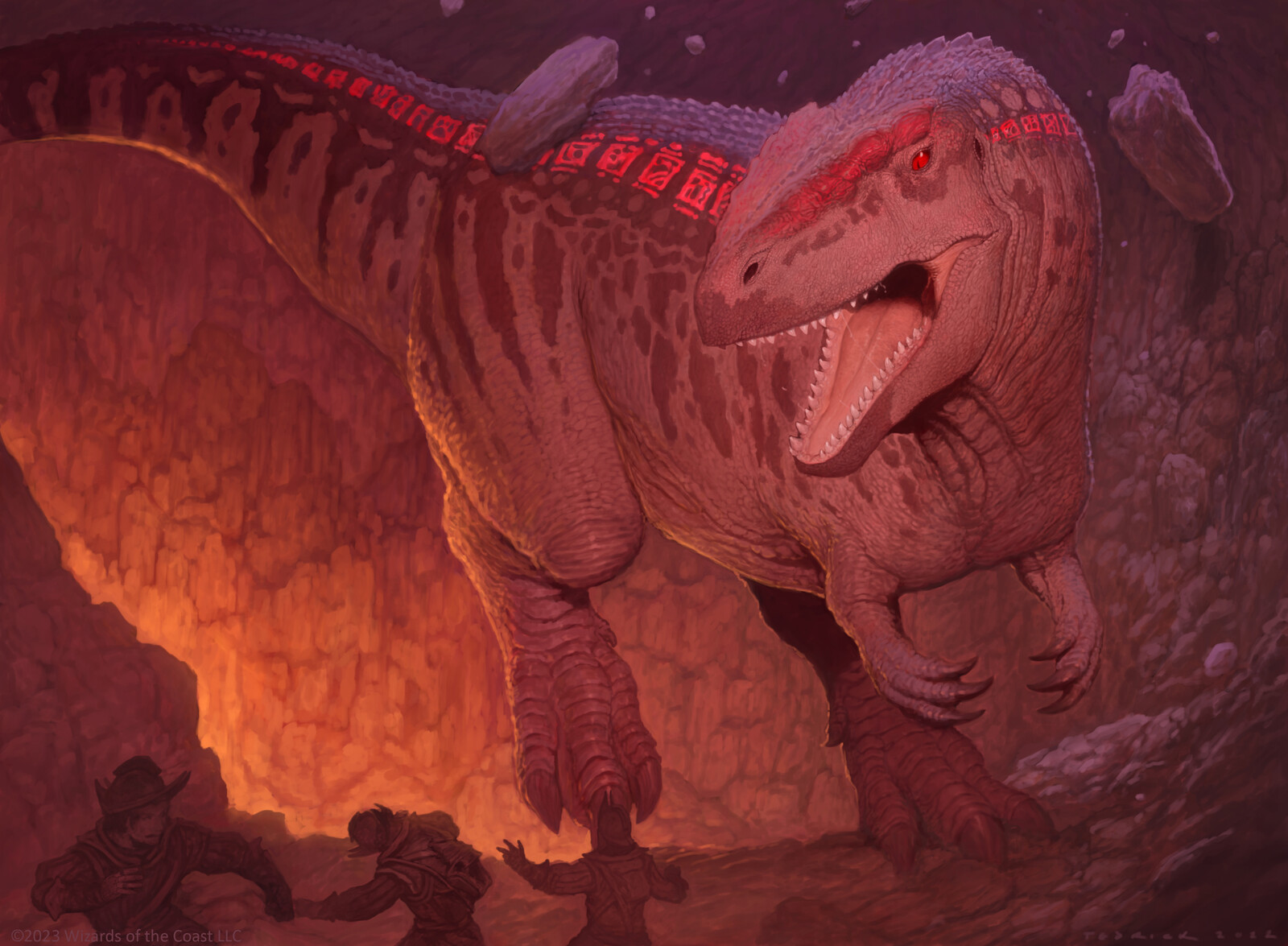 John Tedrick - The Lost Caverns of Ixalan-- Seismic Monstrosaur