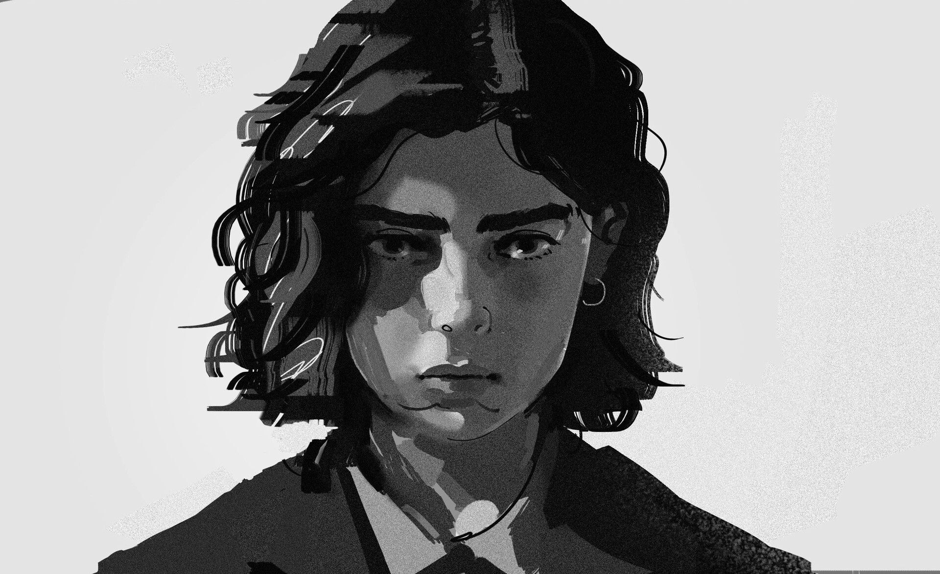 ArtStation - Serious Eyes