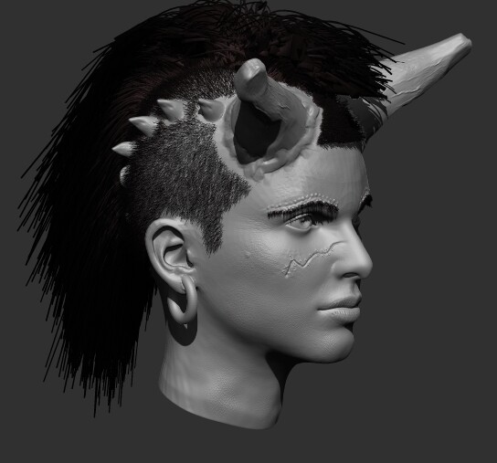 ArtStation - Punk Queen
