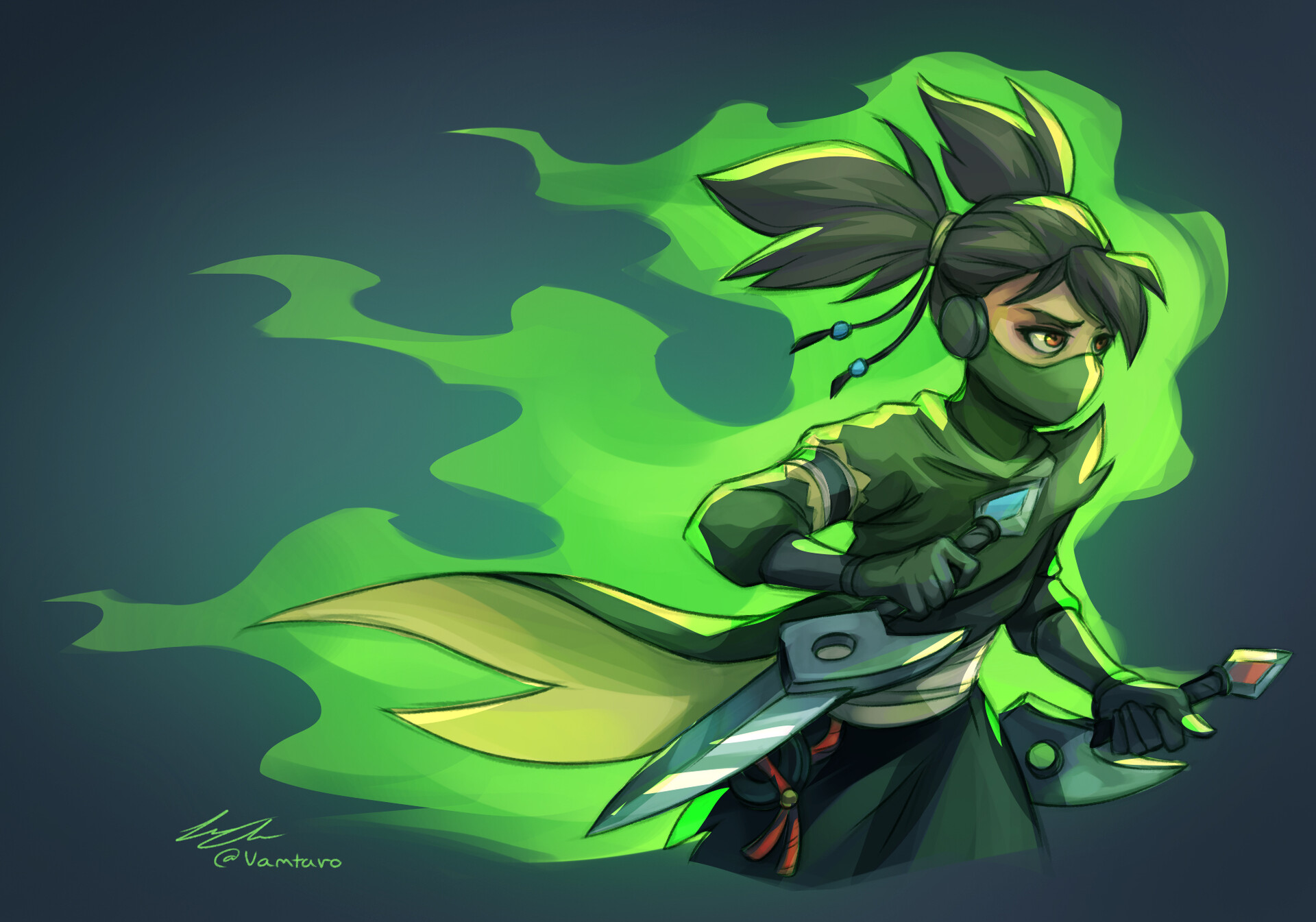 Laura Ambrosiano - Serai (Sea of Stars Fan Art)