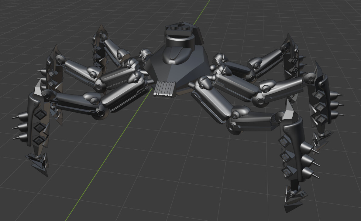 Tim Canavan - Aksis, Archon Prime LEGO Compatible 3D Model