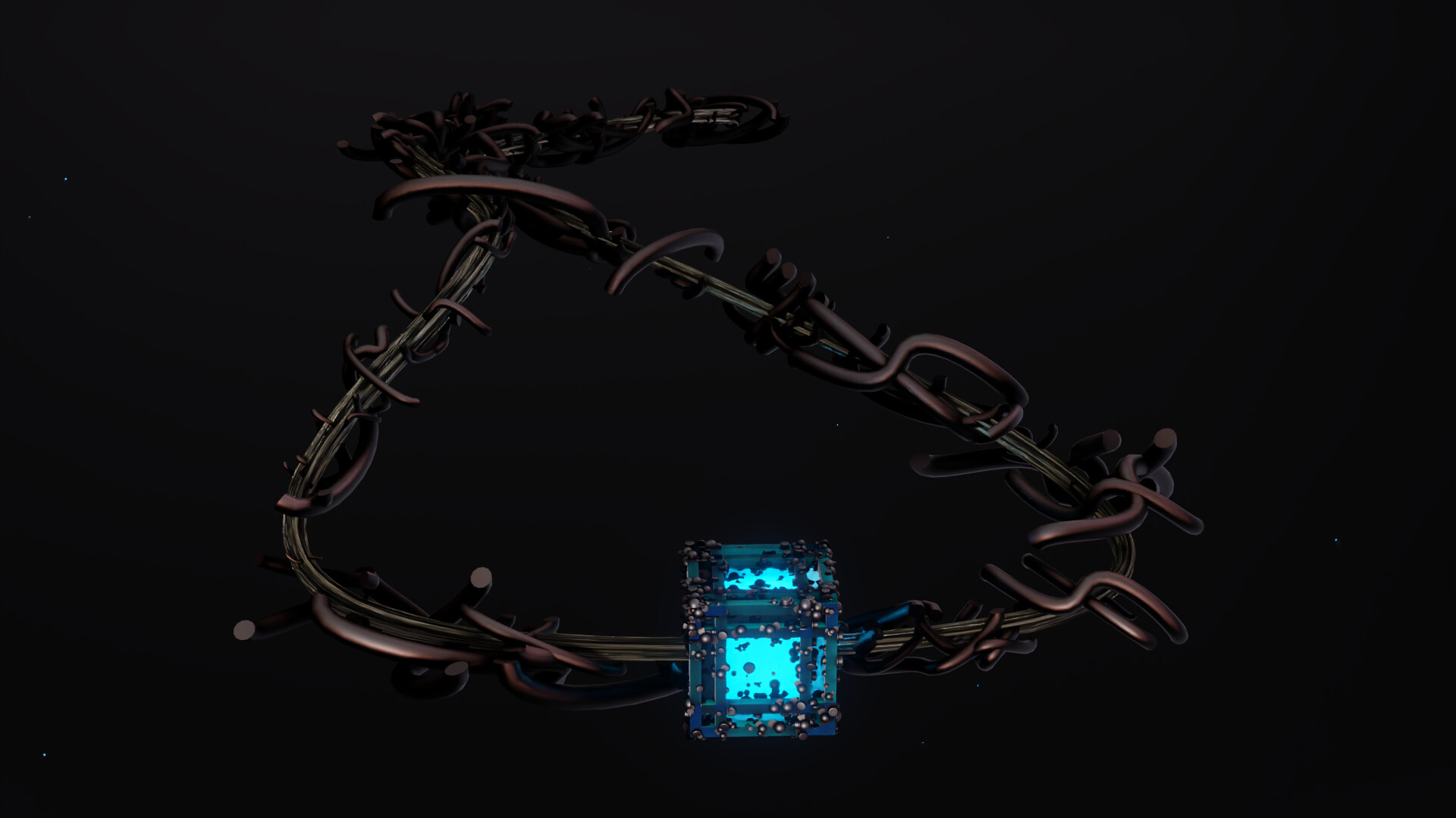 ArtStation - 3D asset/witch necklace 2