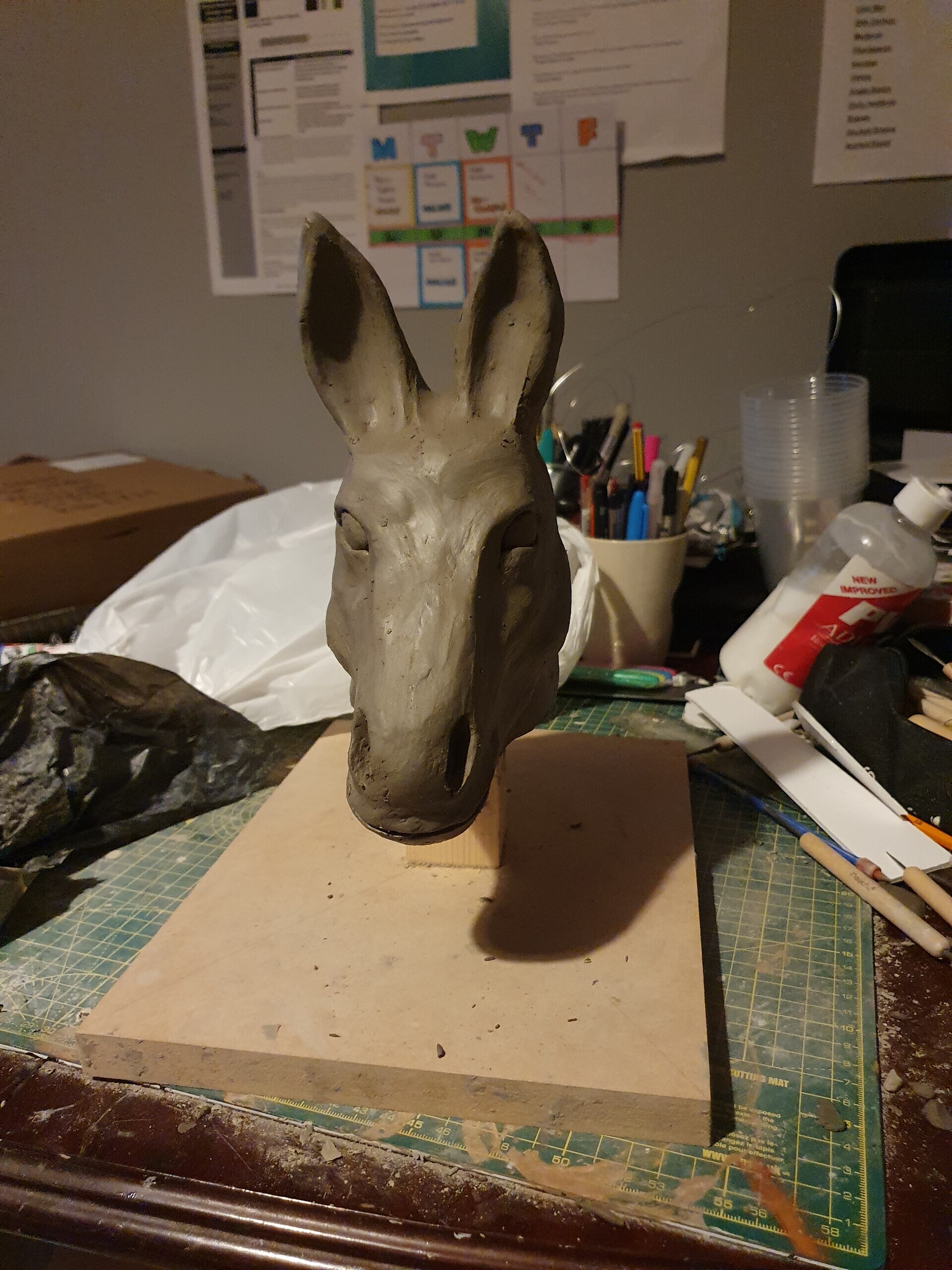 ArtStation - Donkey Sculpt