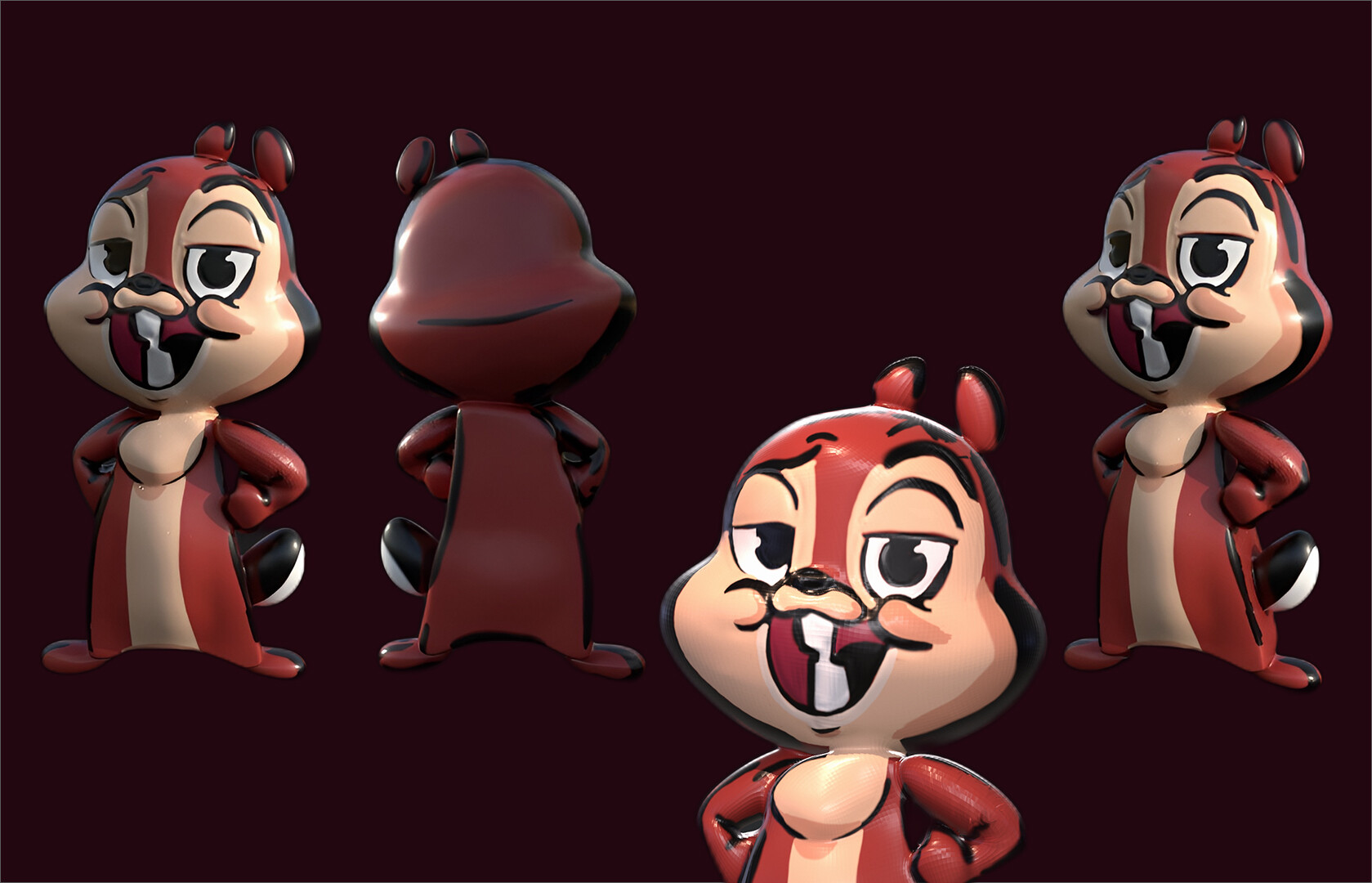 Jesica Rios - Chip 'n' Dale: Park Life- Chip Fan Art