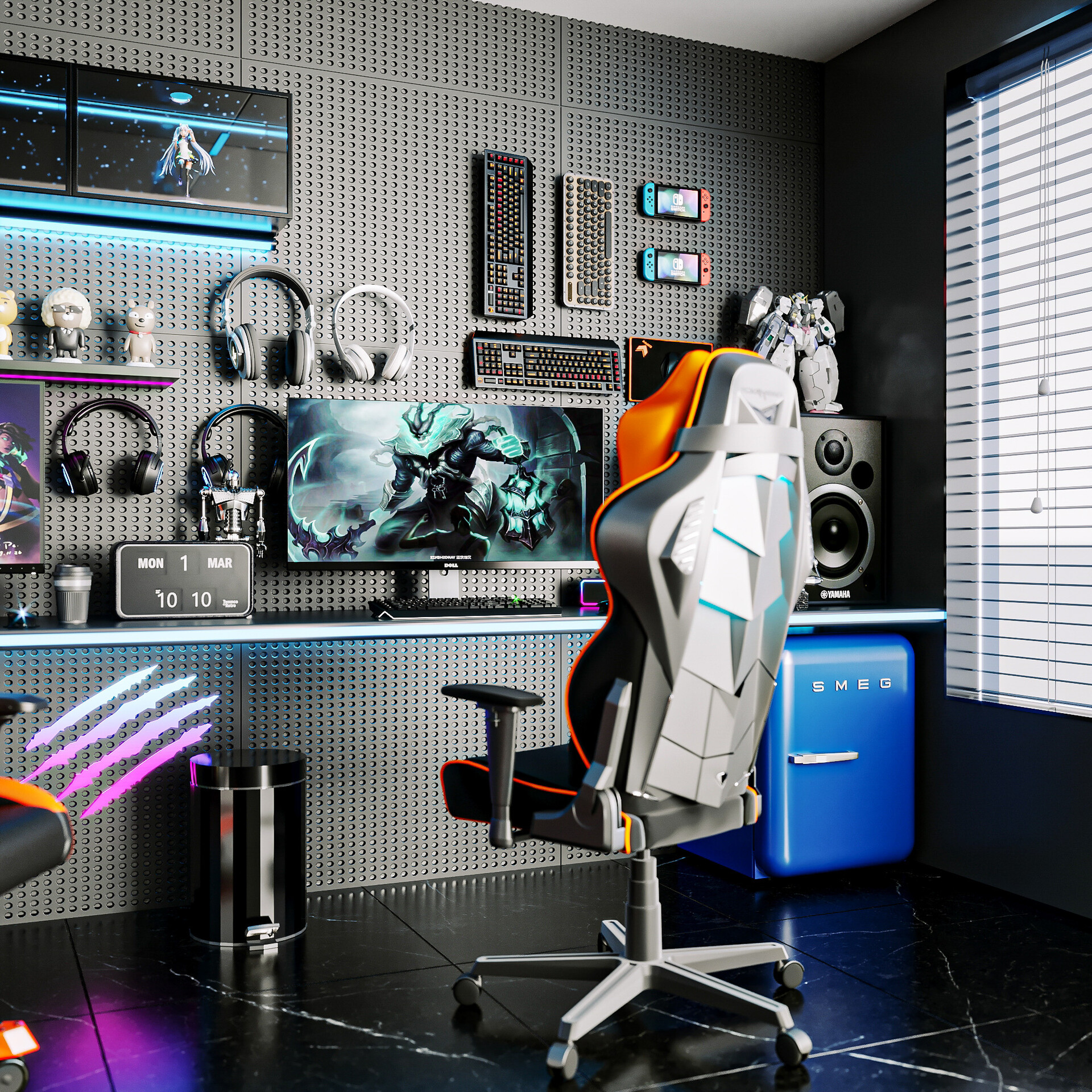 Archviz Hub - Design and Visualize Your Ideas - Esport gaming room 01