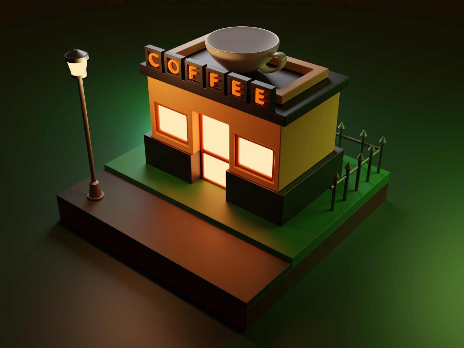 ArtStation - A Coffee House