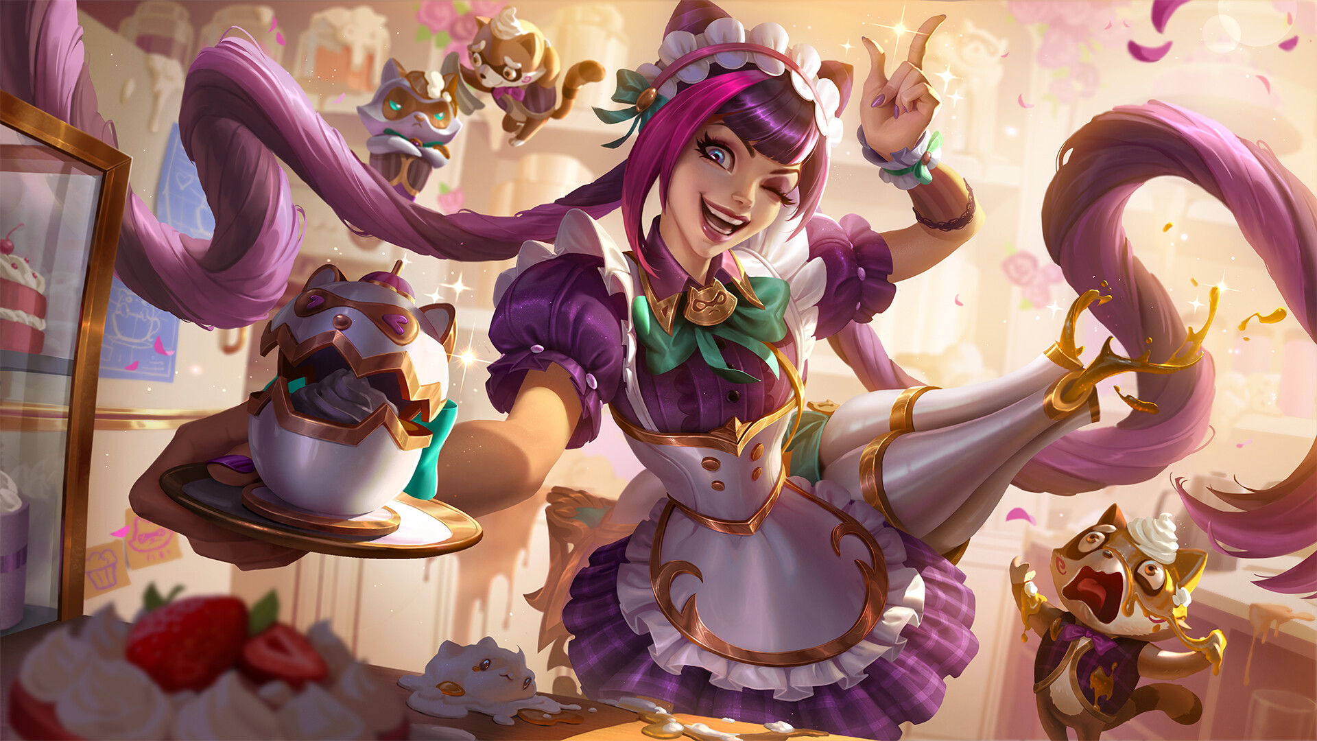 Jiunn Kuo - Cafe Cuties Jinx Splash for League of Legends