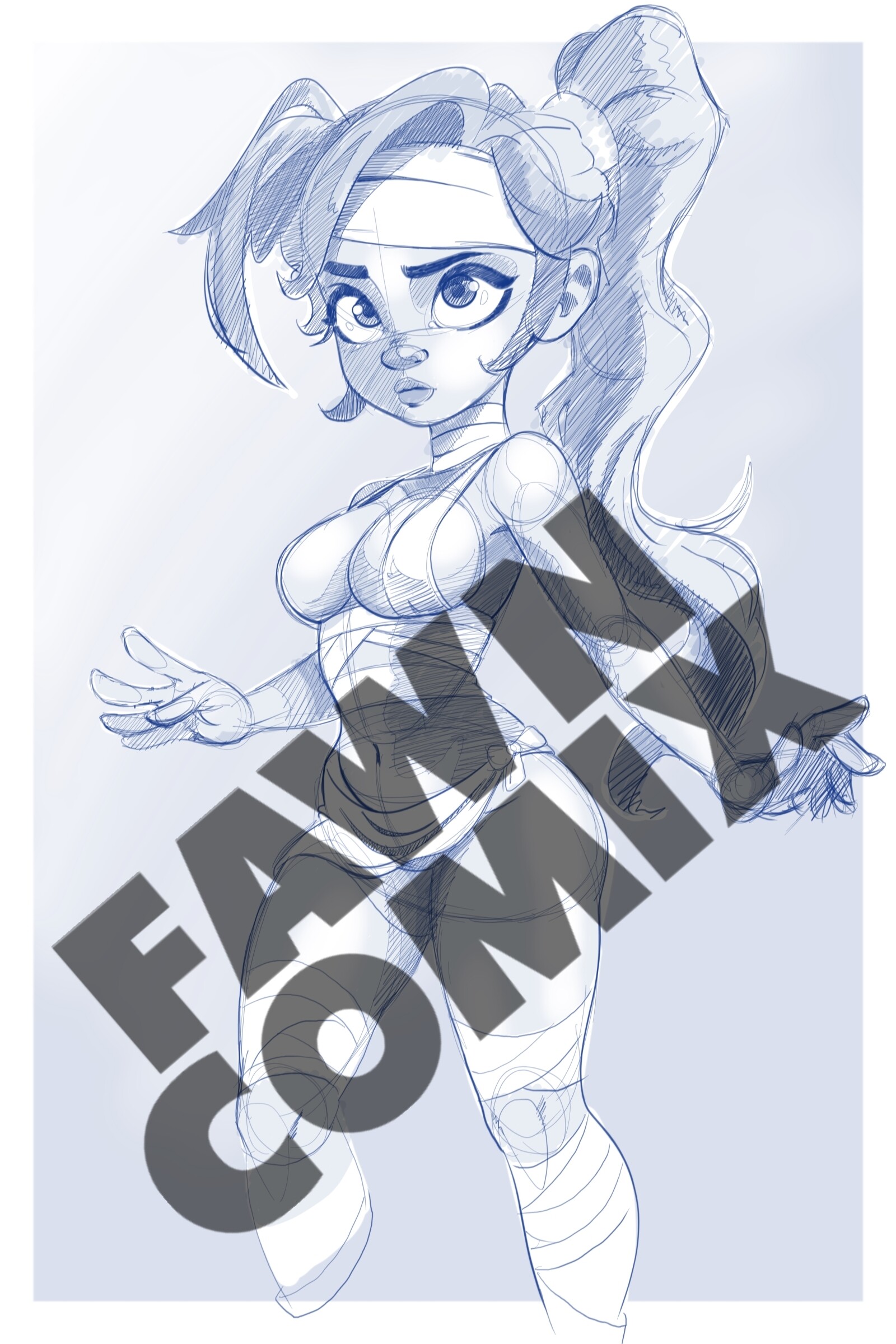 Fawn Comix - Sketch Art for Animation and Adult Story Book