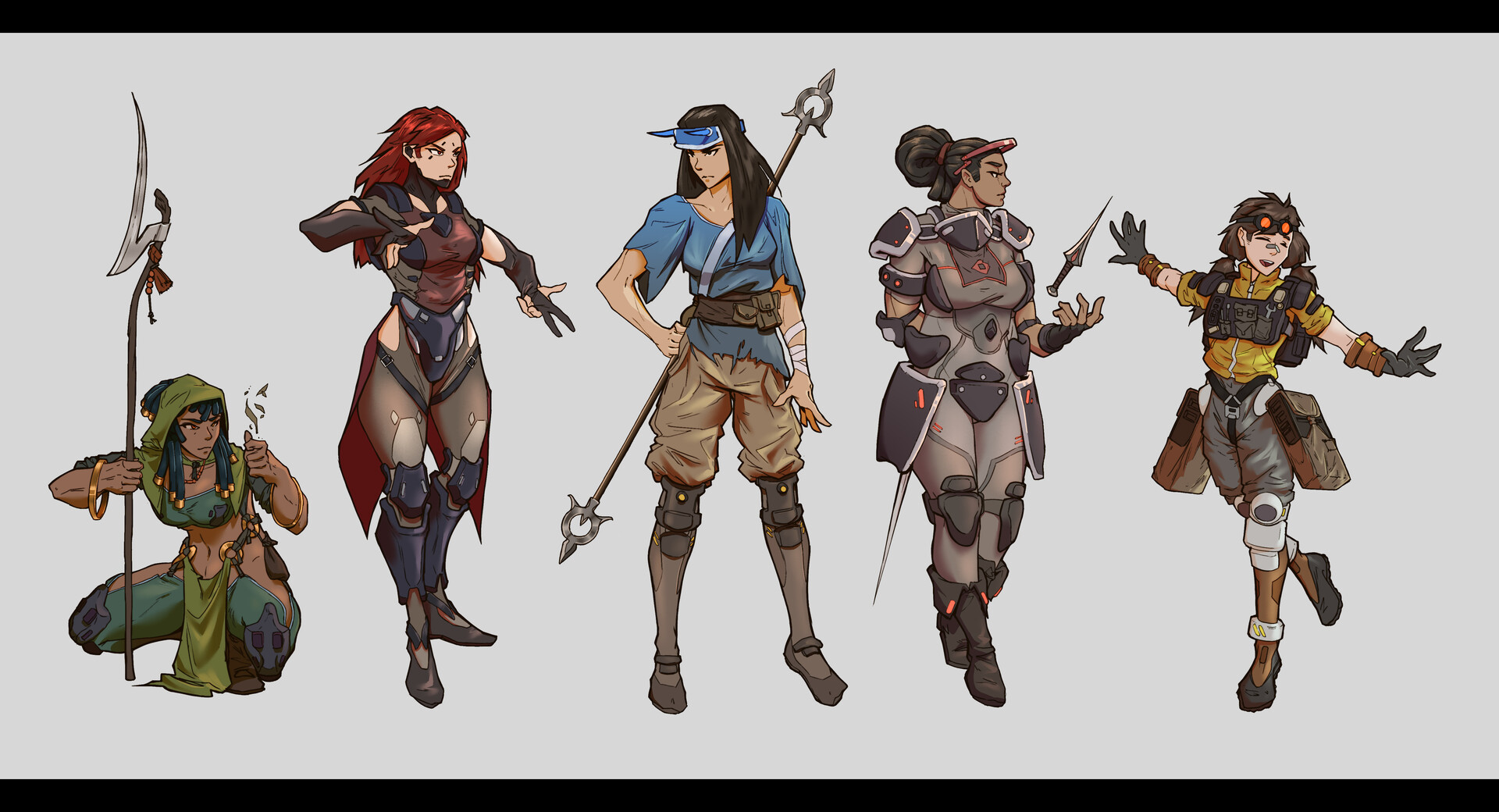 ArtStation - Character design study Nr.1