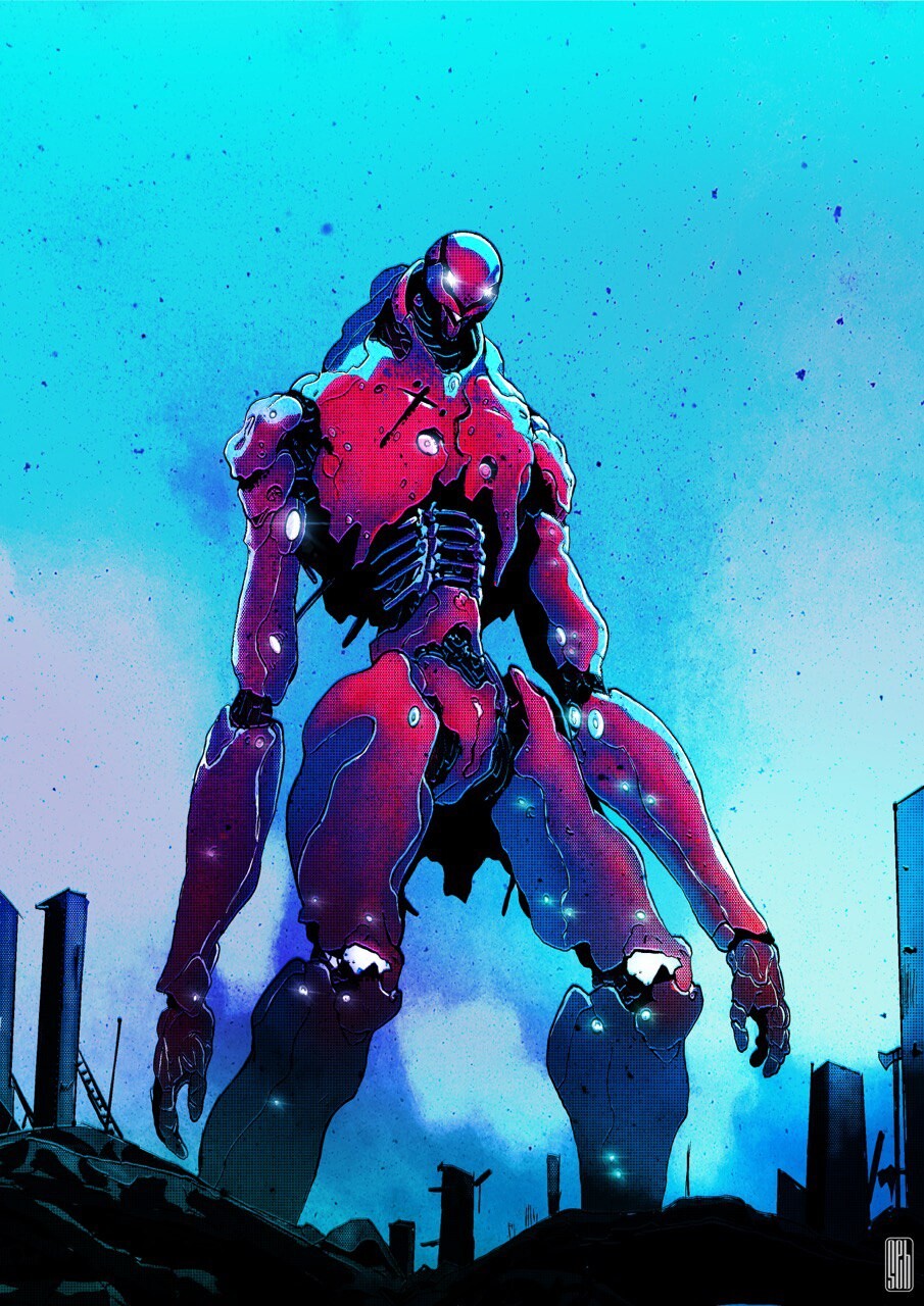 ArtStation - Cyberpunk Mecha