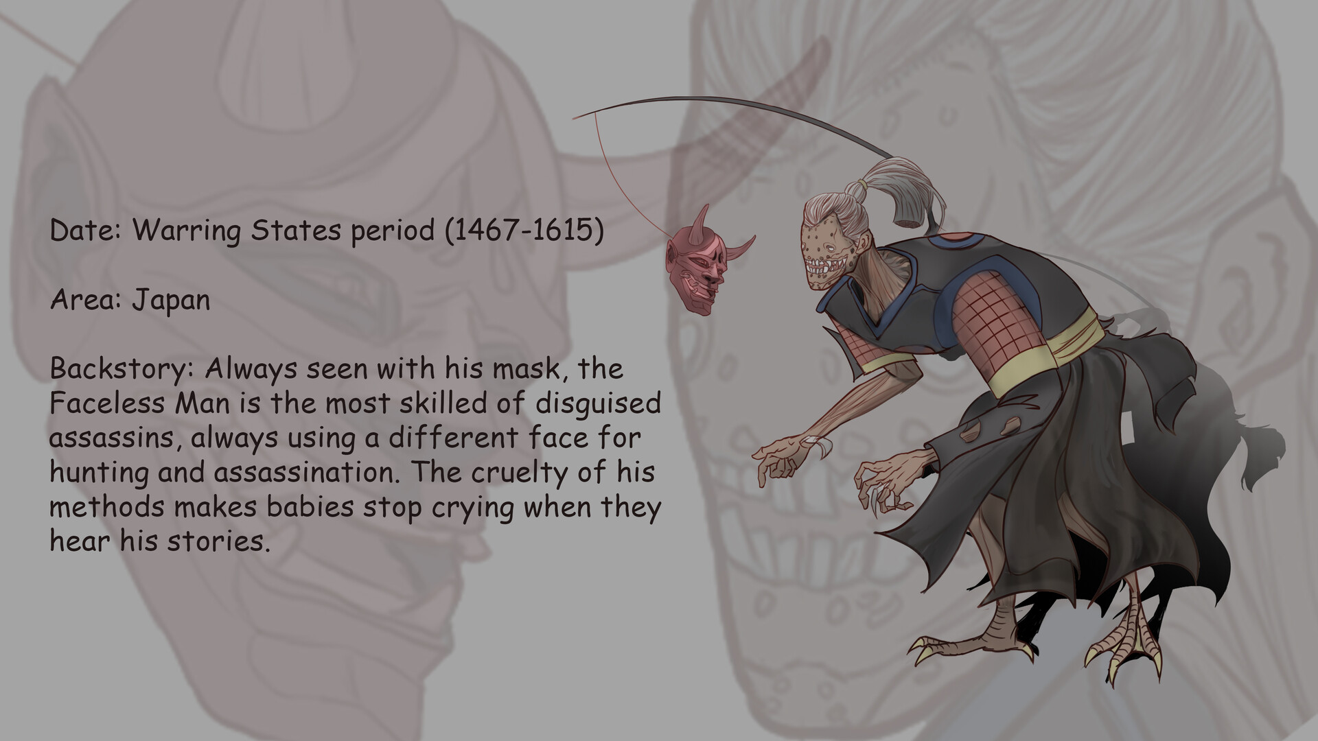 ArtStation - horror character