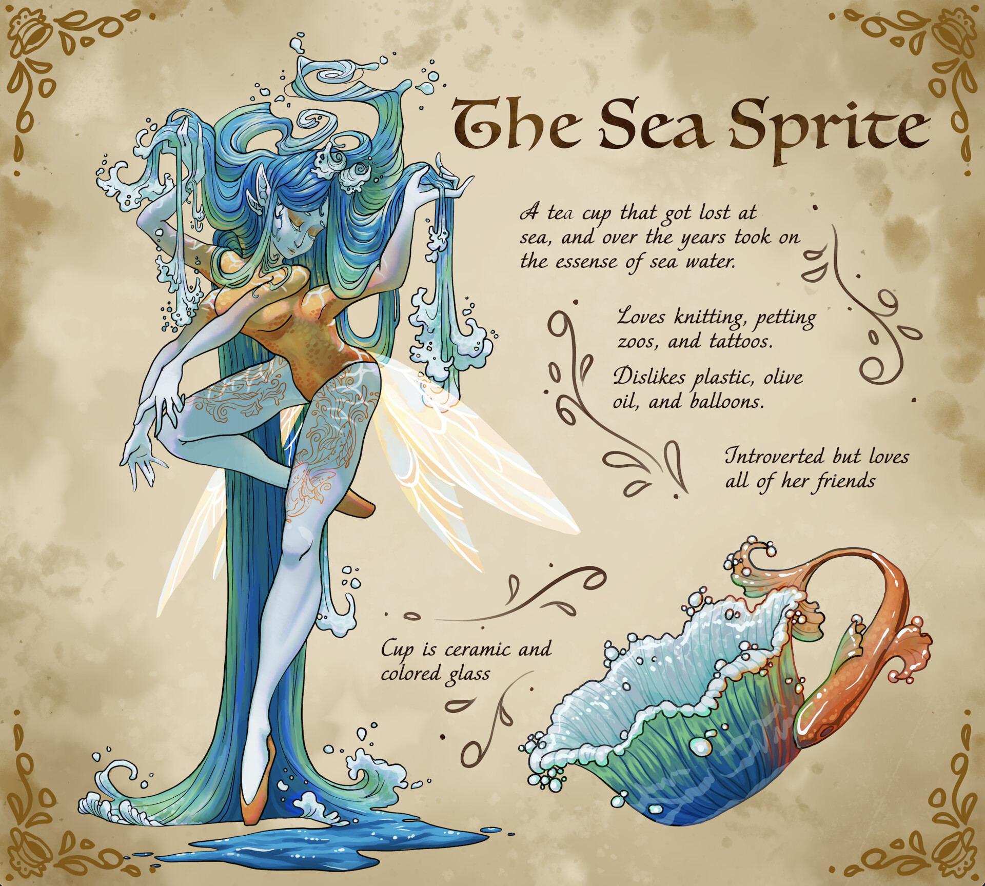 ArtStation - The Sea Sprite