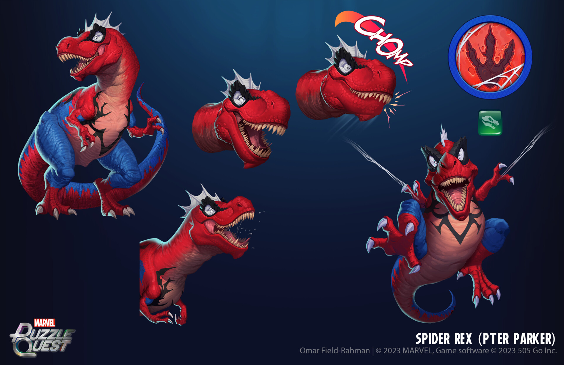 ArtStation - Spider-Rex (Pter Parker)
