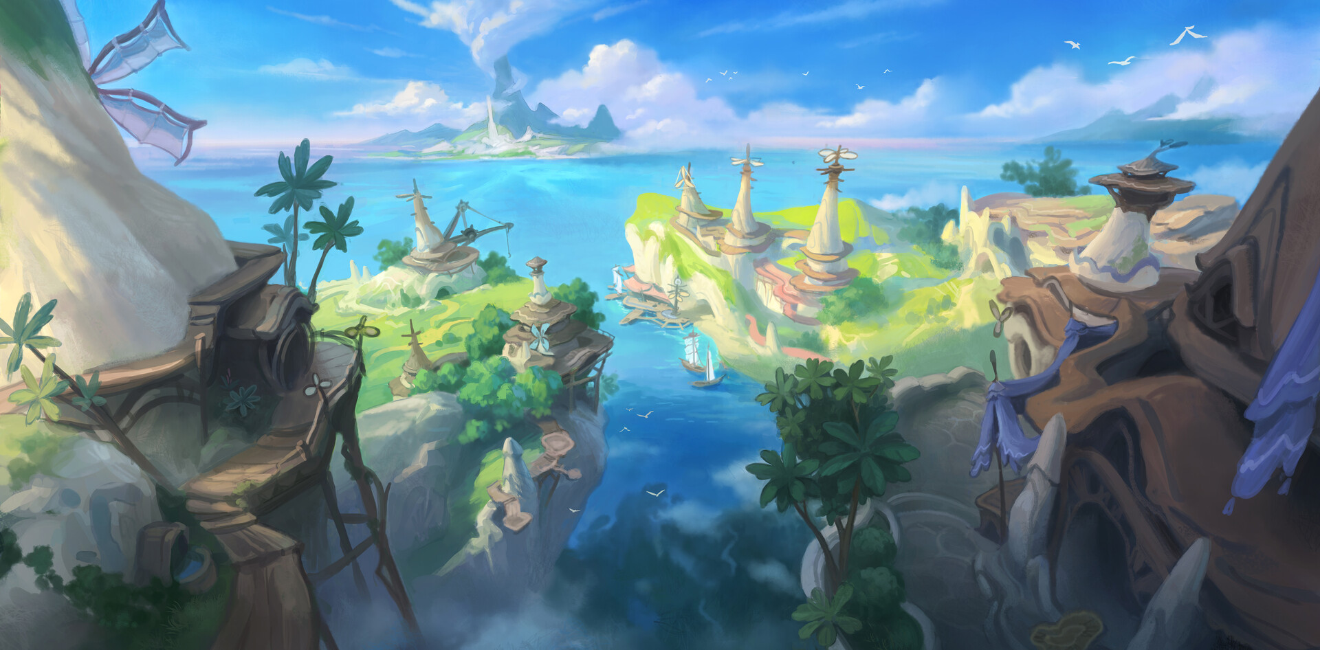 ArtStation - The Story of the Island