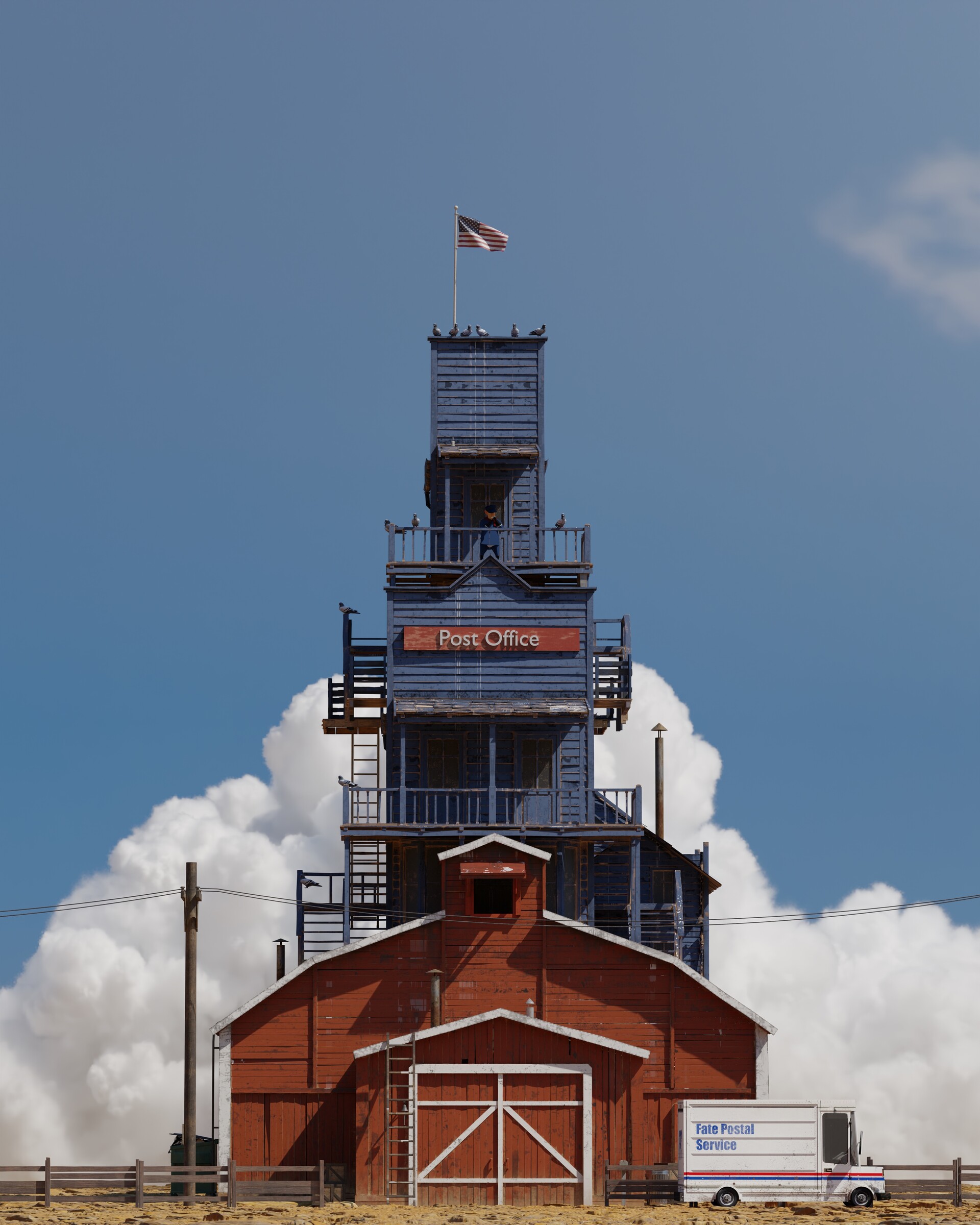 ArtStation - Post Man