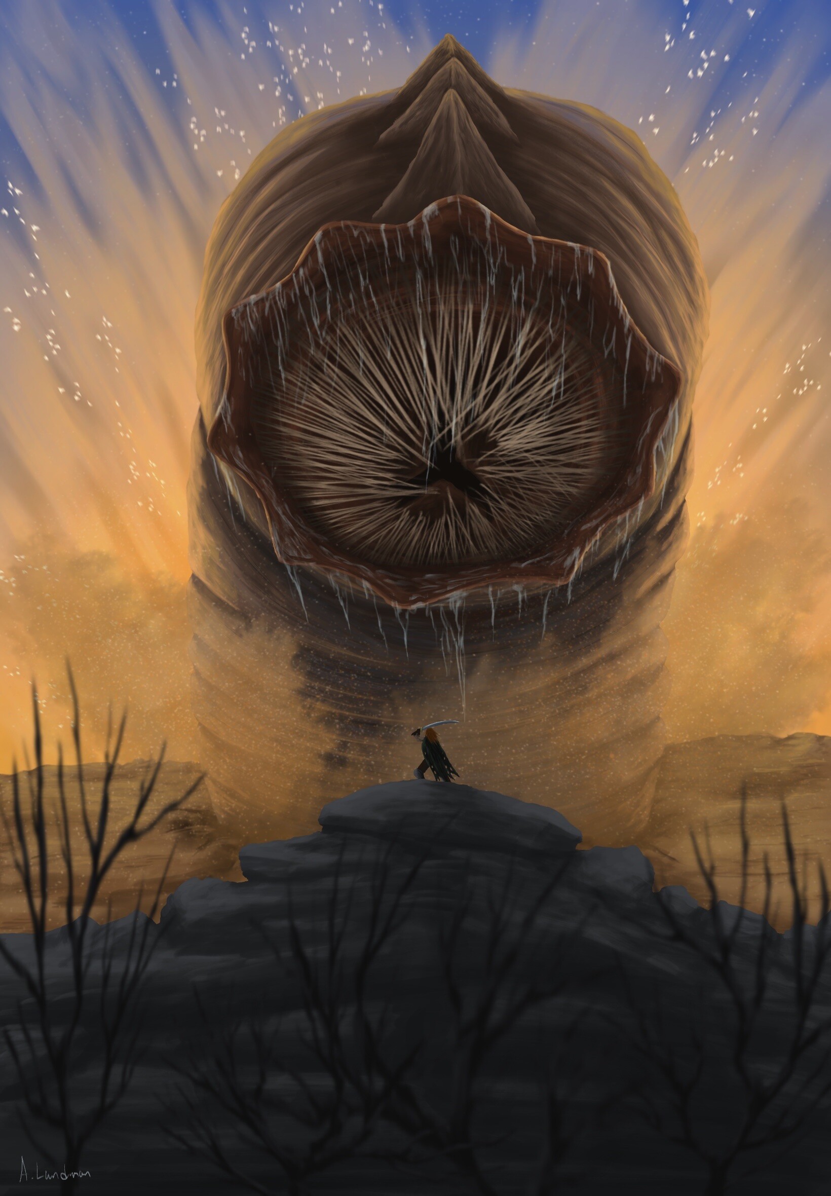 ArtStation - God of the sand