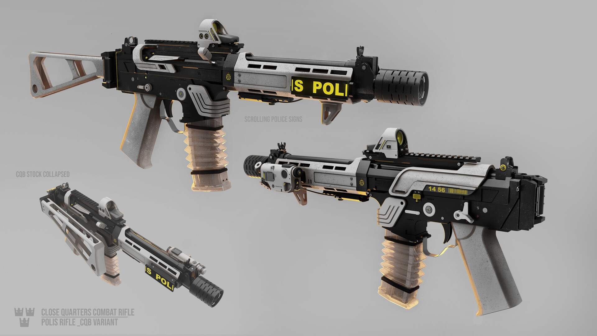 Alex Thomas - Police Rifle Variants + Spotter Sight