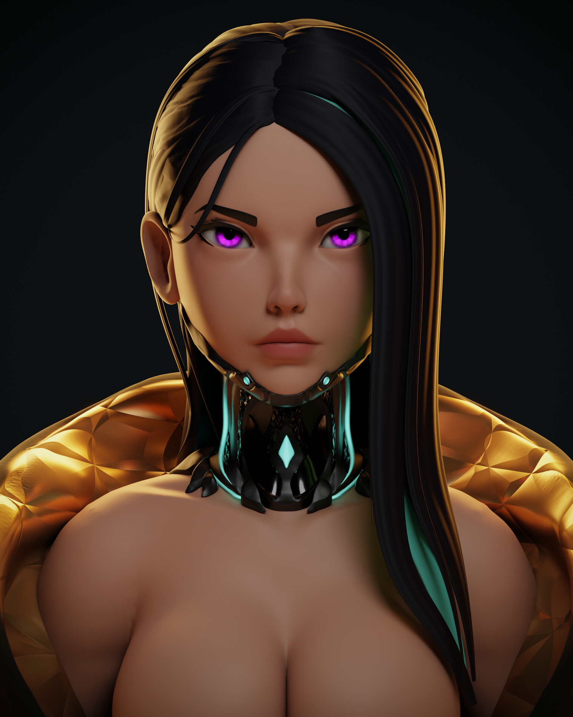 ArtStation - Liana Cybergirl