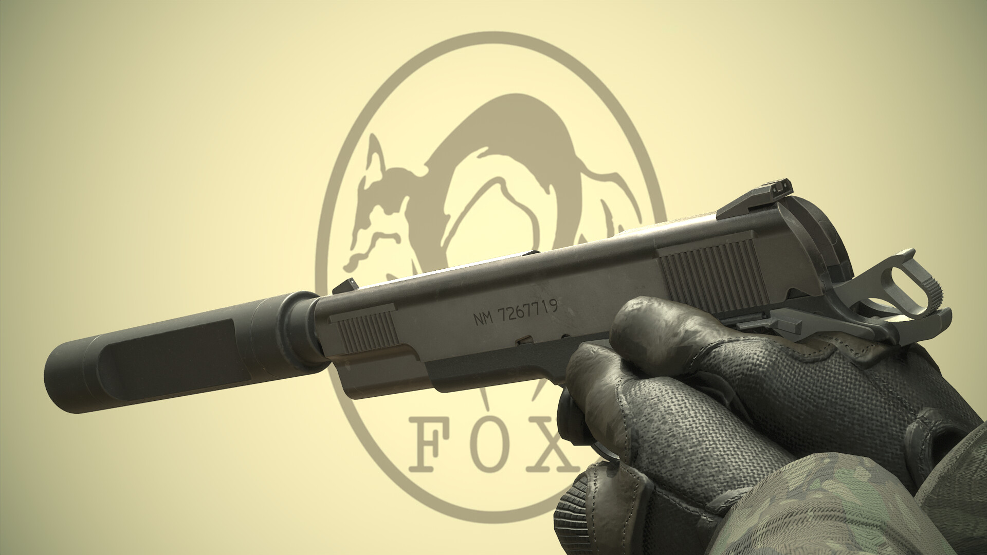 Nick Dobrijevic - .45 huh? M1911A1 Metal Gear Solid 3 Fanart