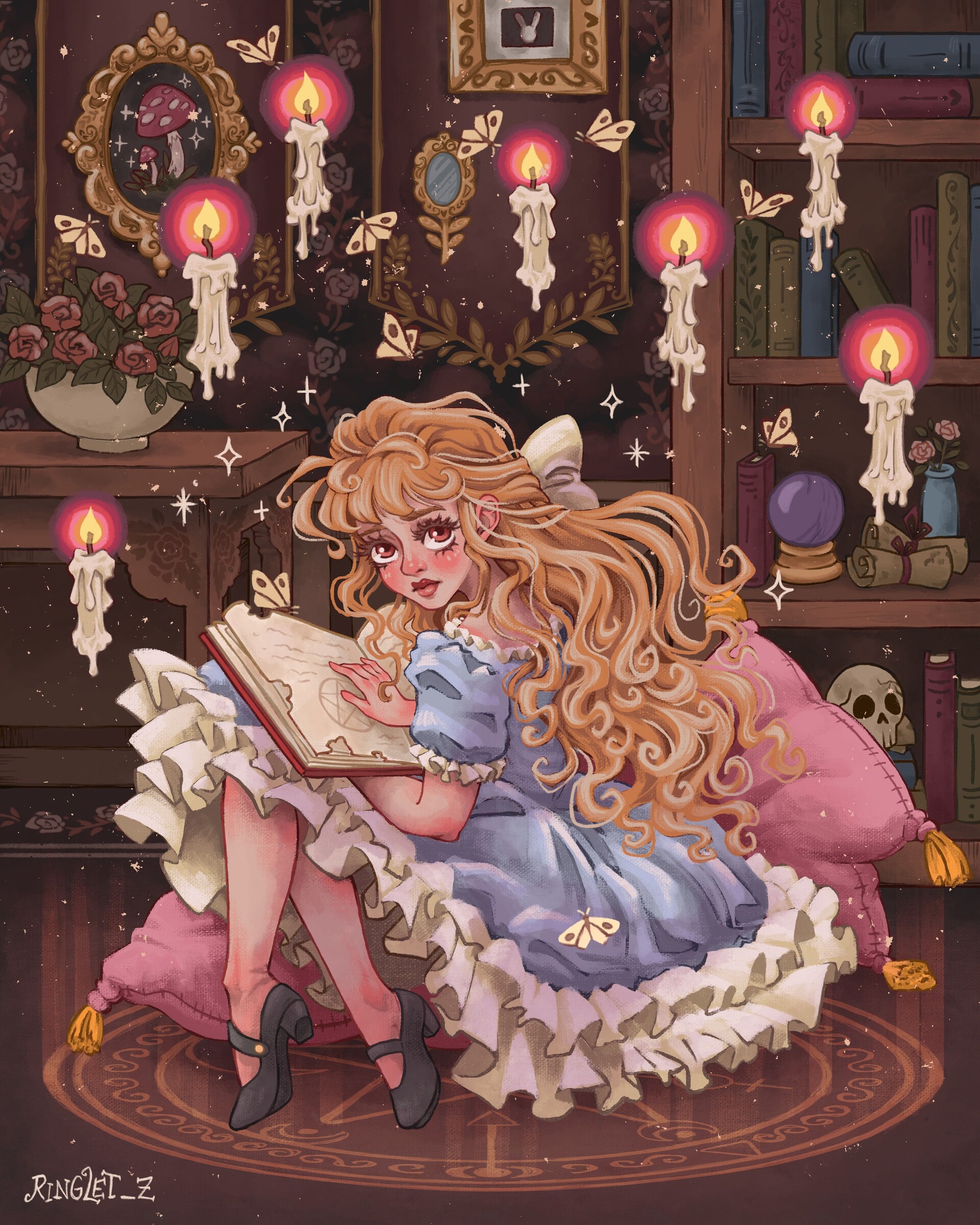 ArtStation - 🦋Moth Bitten Library📚