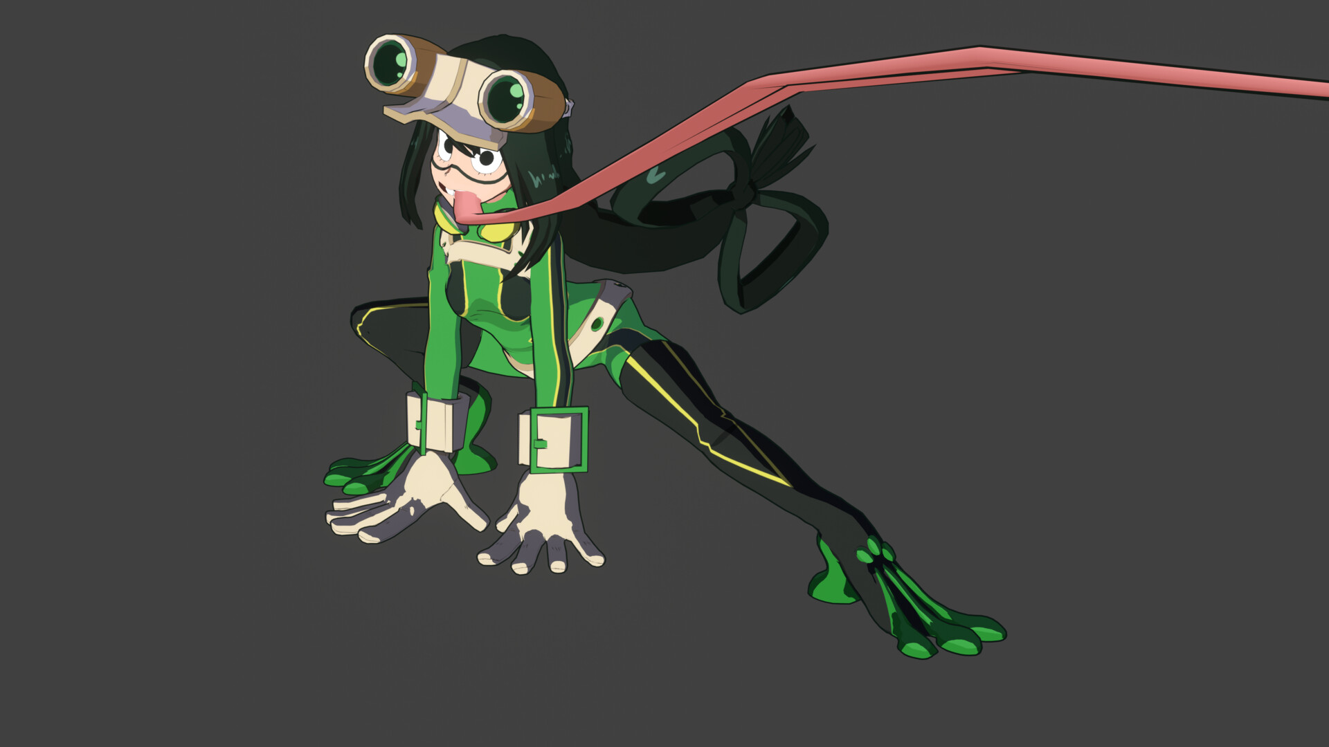 ArtStation - Froppy (Tsuyu Asui)