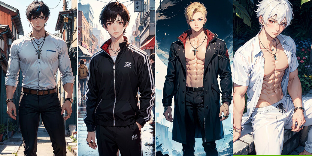 ArtStation - 241 | 4K Alpha Male Mega Pack reference now in shop!