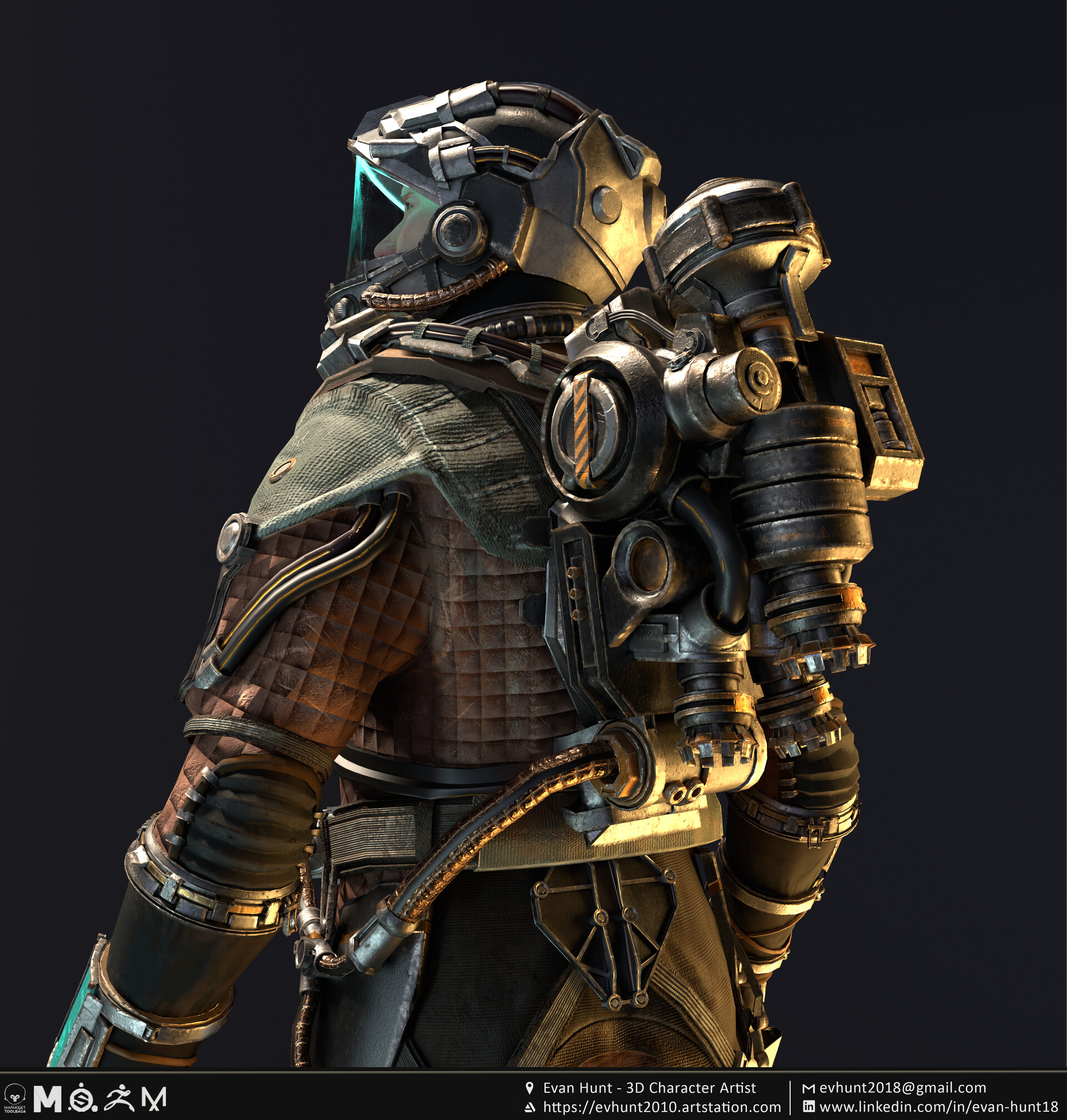 Evan Hunt - Exploration Suit T-056 (Real-Time)