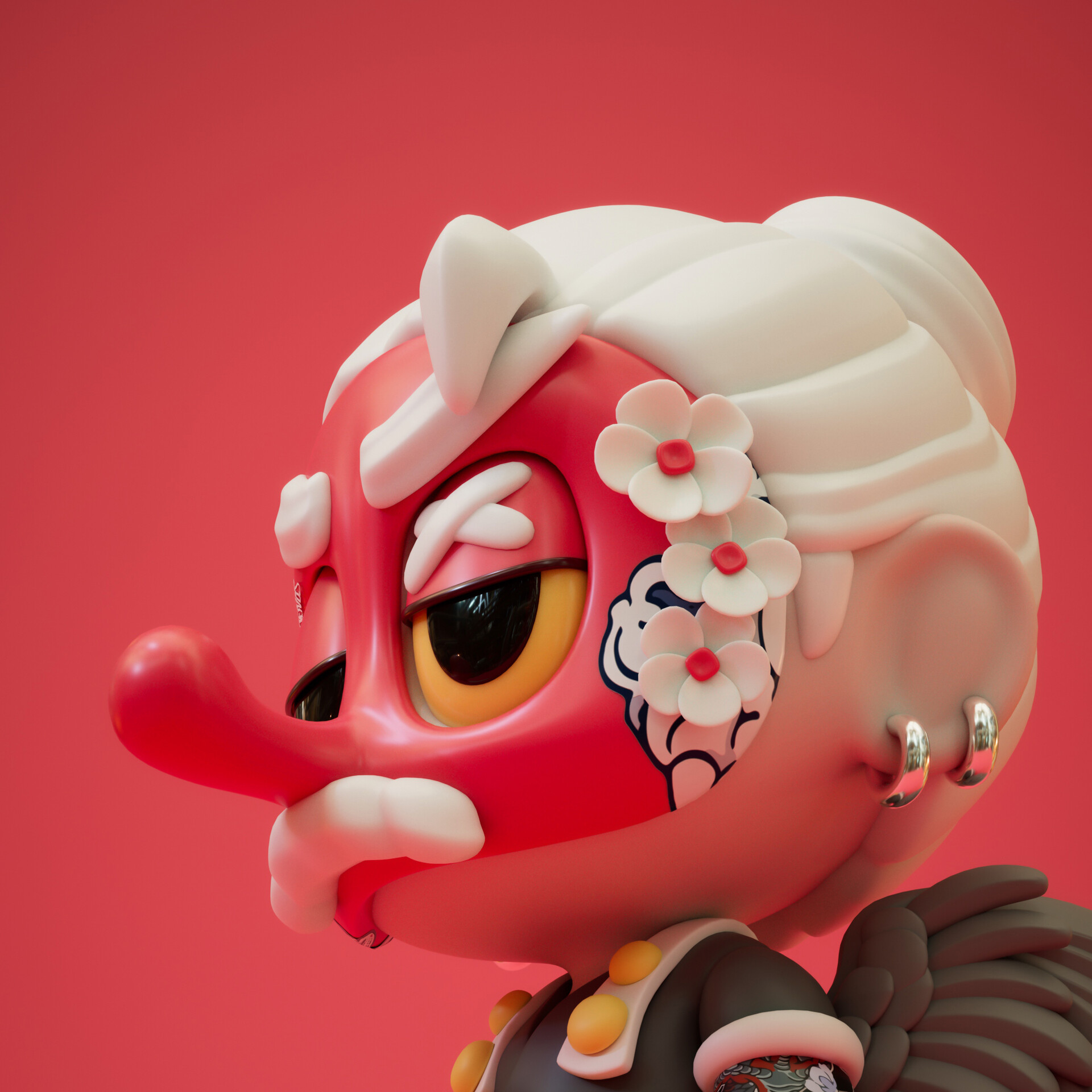 ArtStation - LIttle tengu