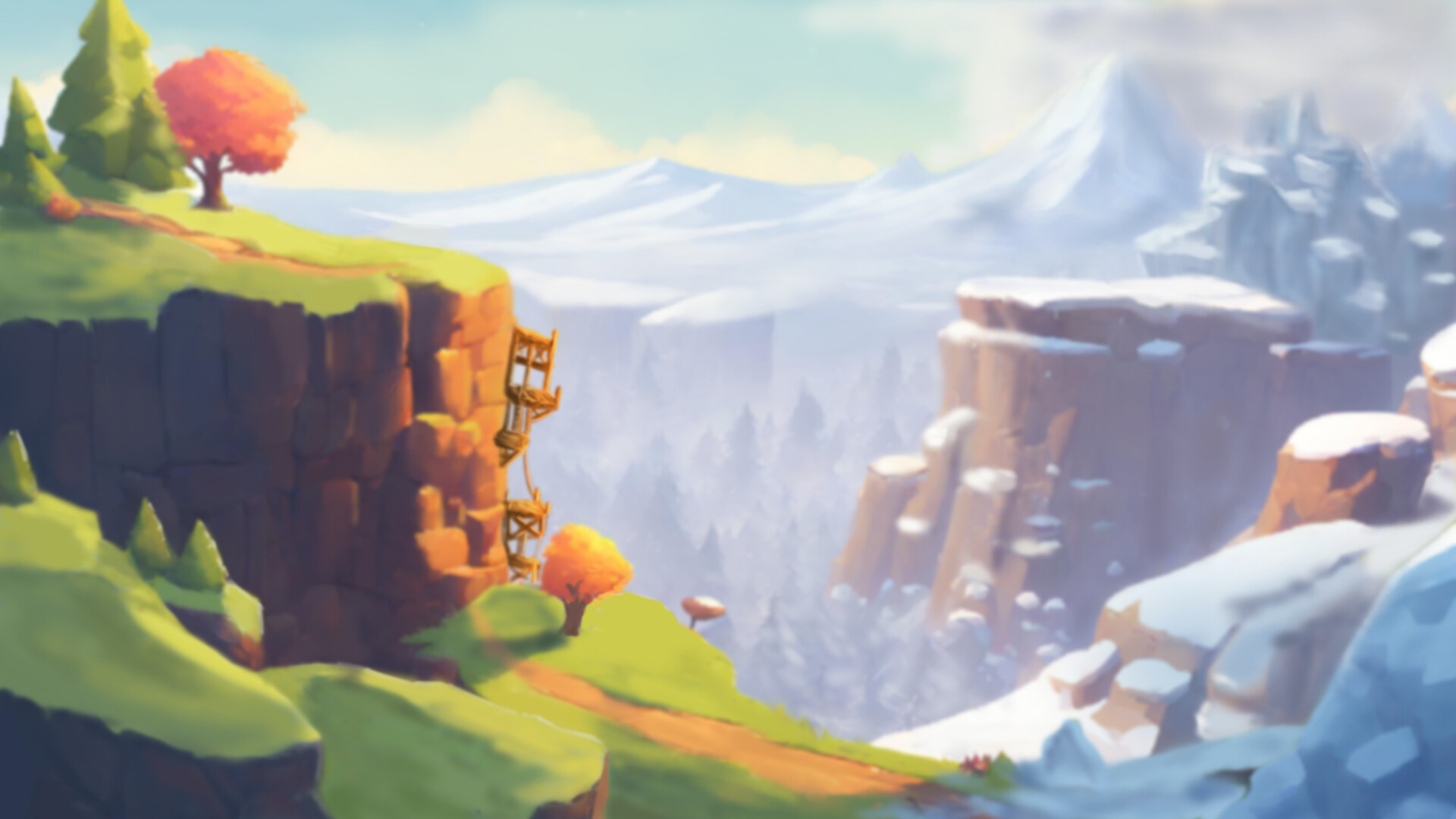 ArtStation - Stylized Platformer Game Concept