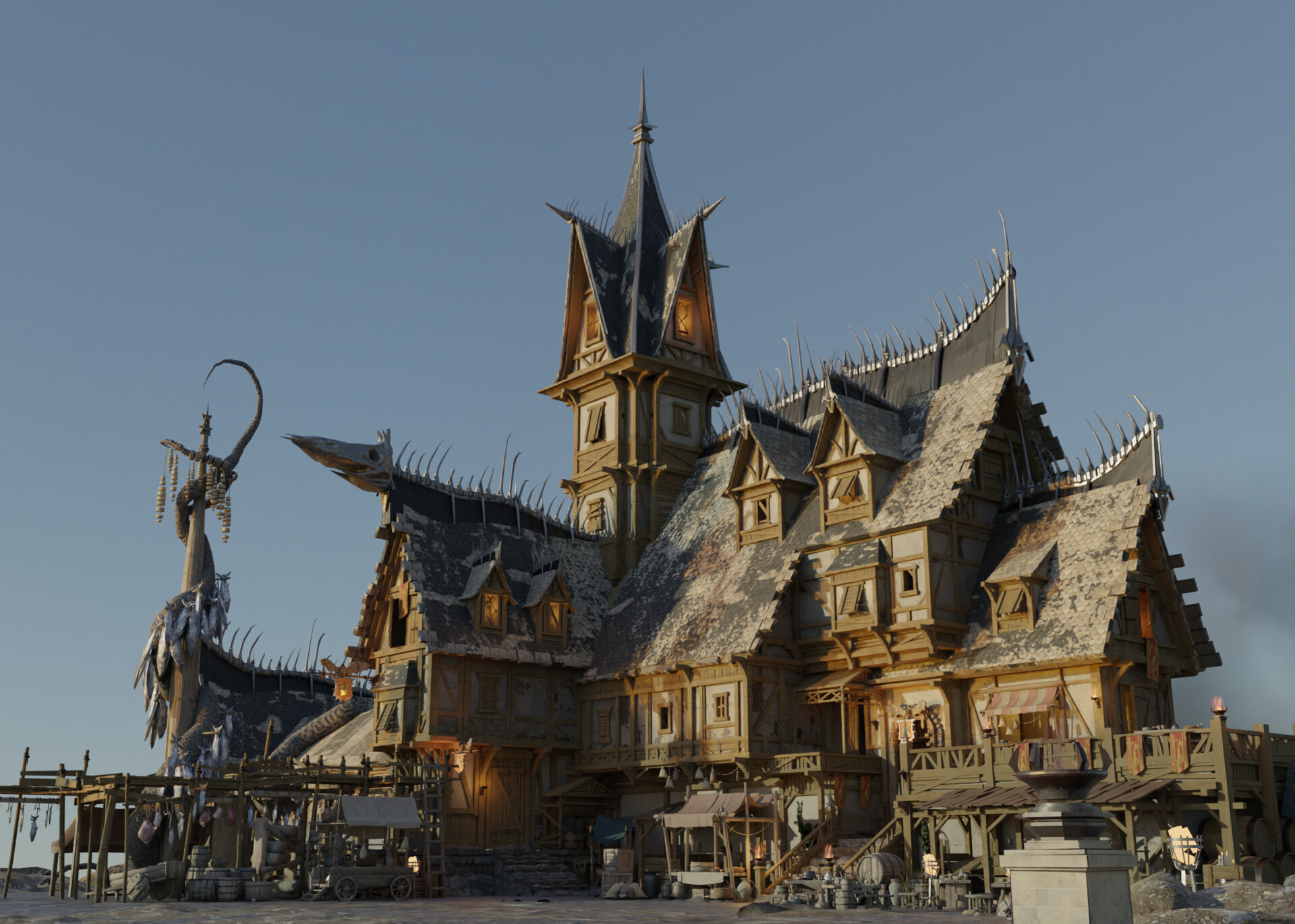 ArtStation - 参与 Darkdivinity the calling 做的概念