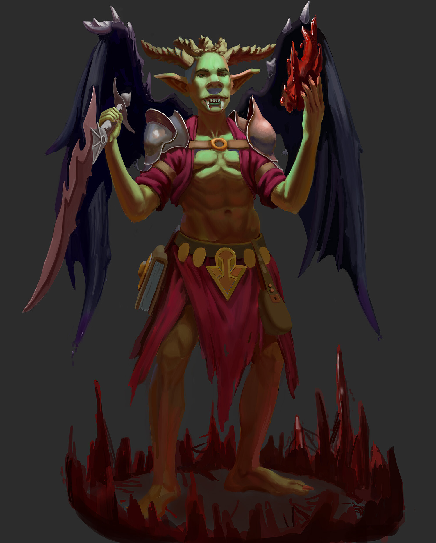 ArtStation - Goblin Vampire