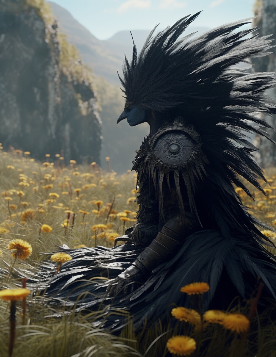 ArtStation - Raven Wizard