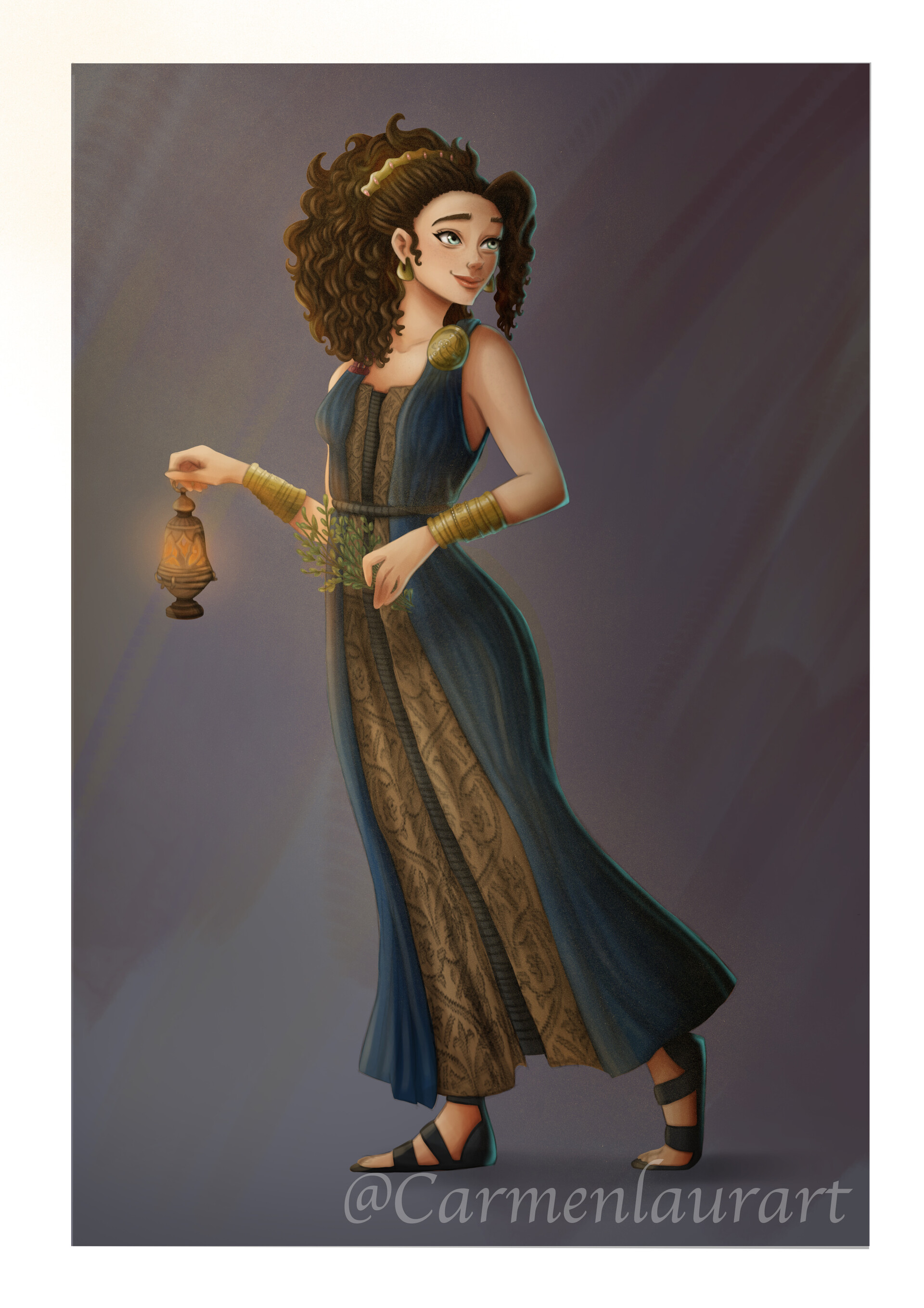 ArtStation - Medusa Character Design (human)