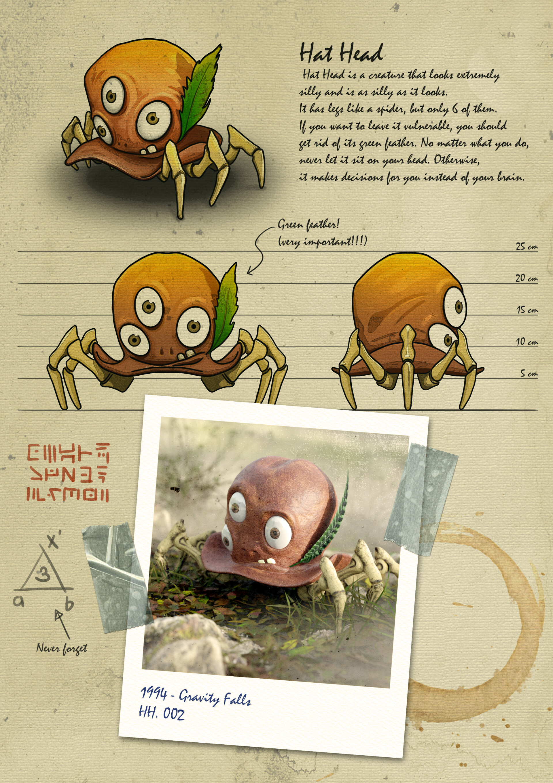 gravity falls journal creatures
