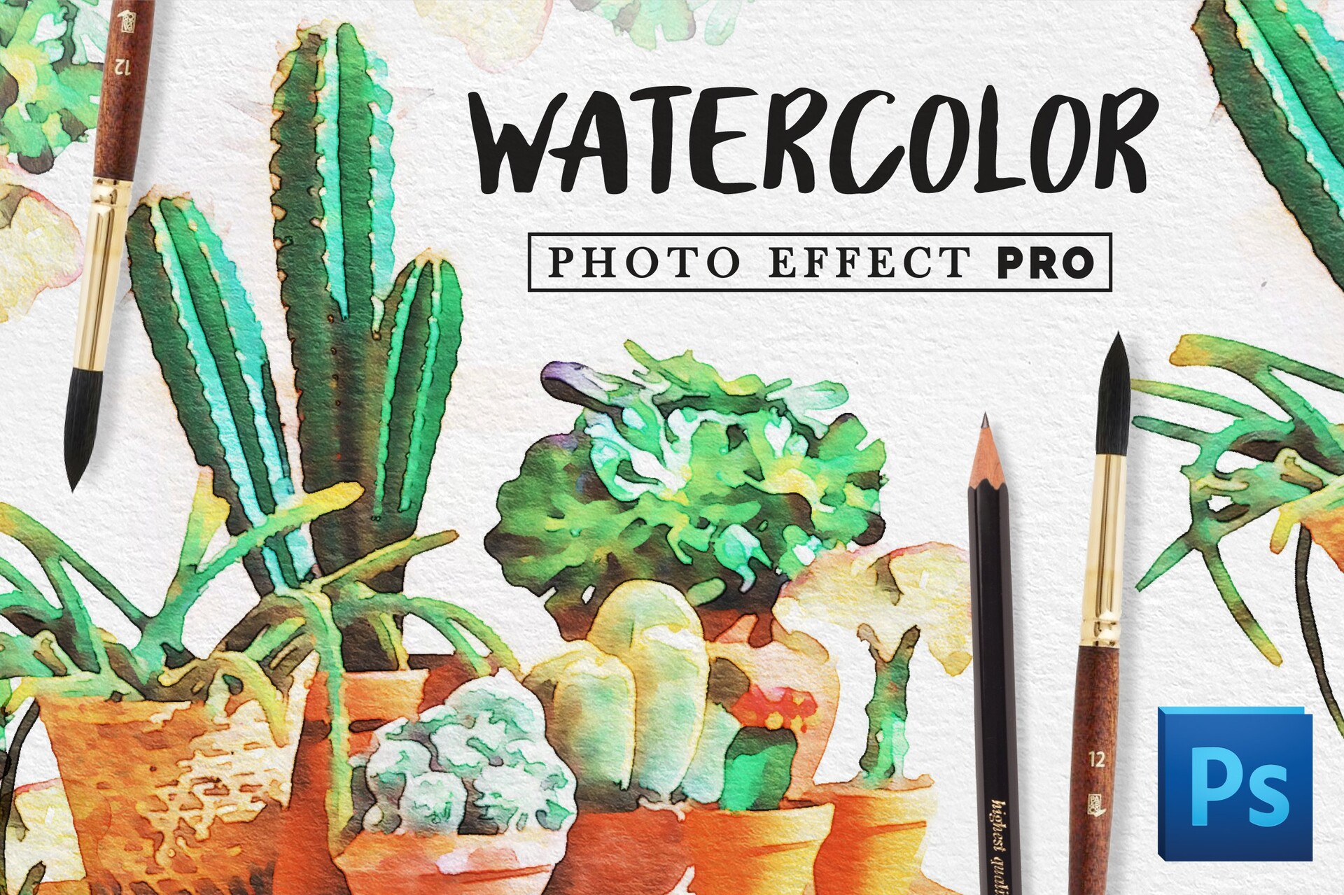 ArtStation - Watercolor Photo Effect Pro