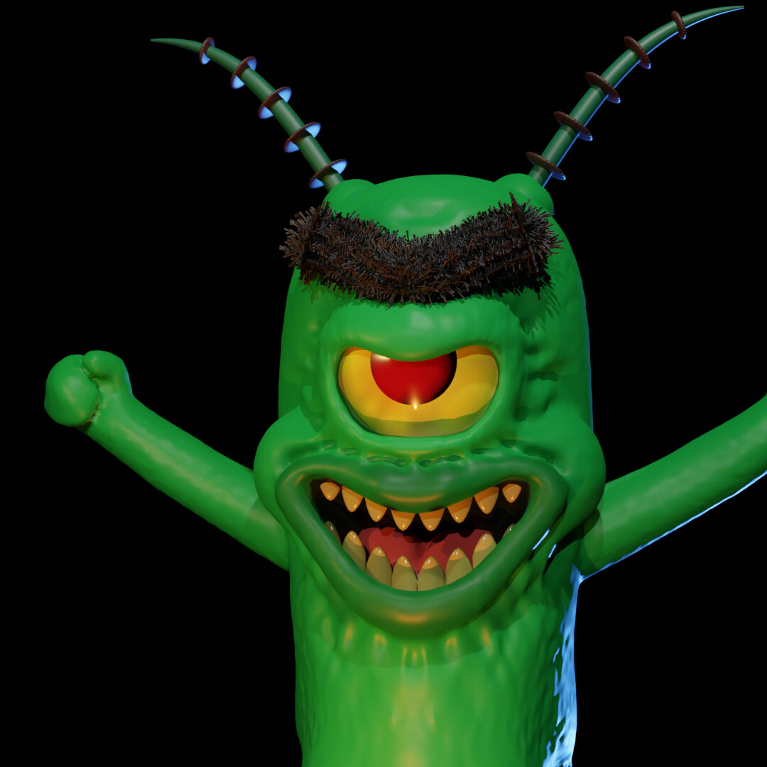 ArtStation - Plancton Fan Art