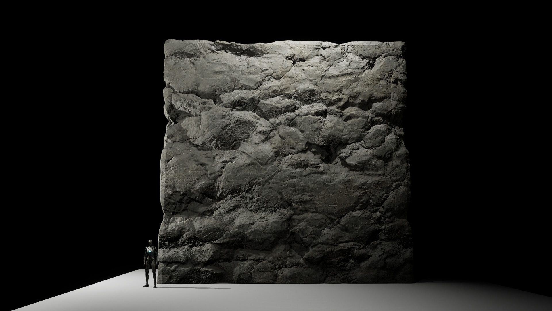 ArtStation - Large Cracked Stone