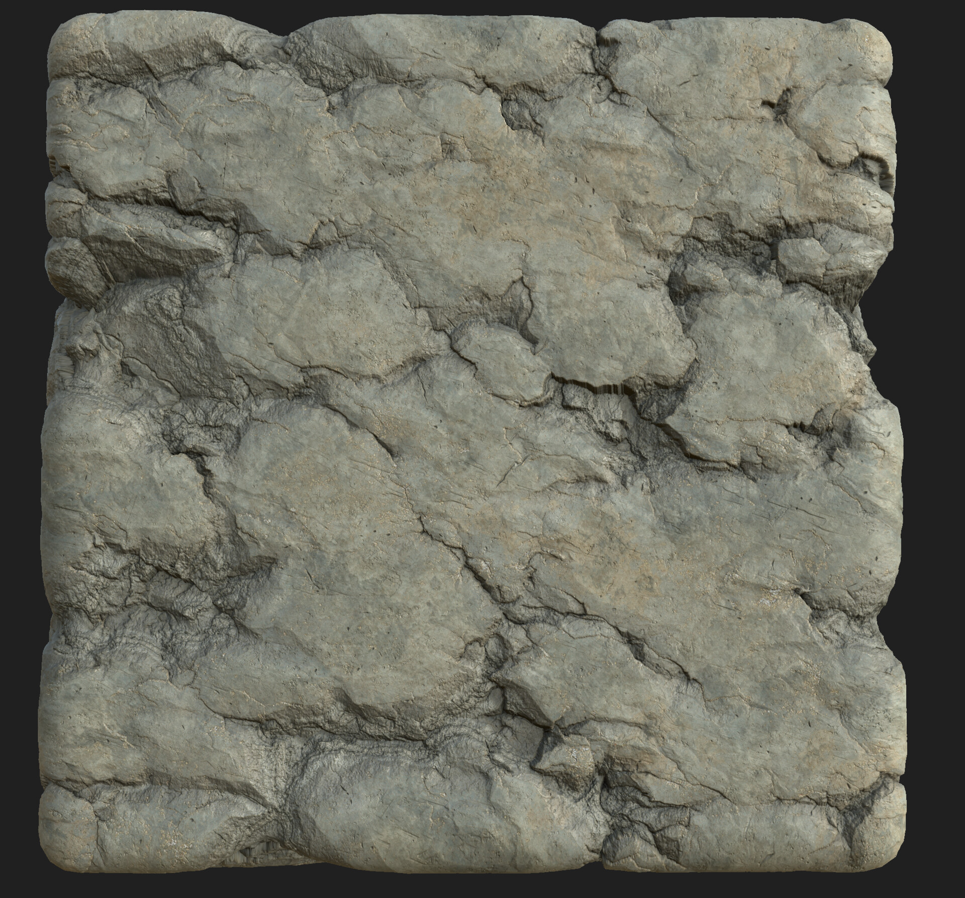 Ethan Olson - Large Cracked Stone