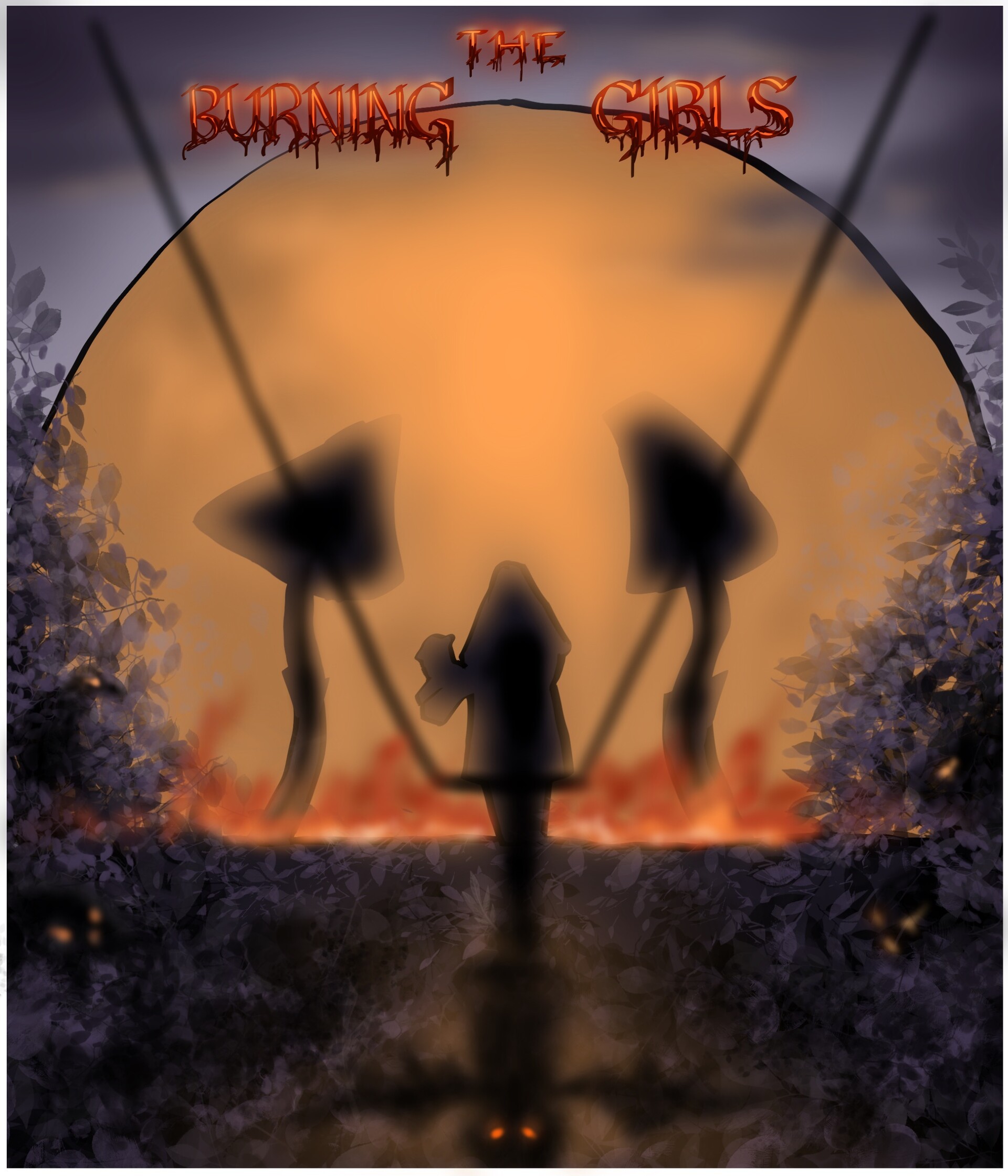 ArtStation - Burning girls